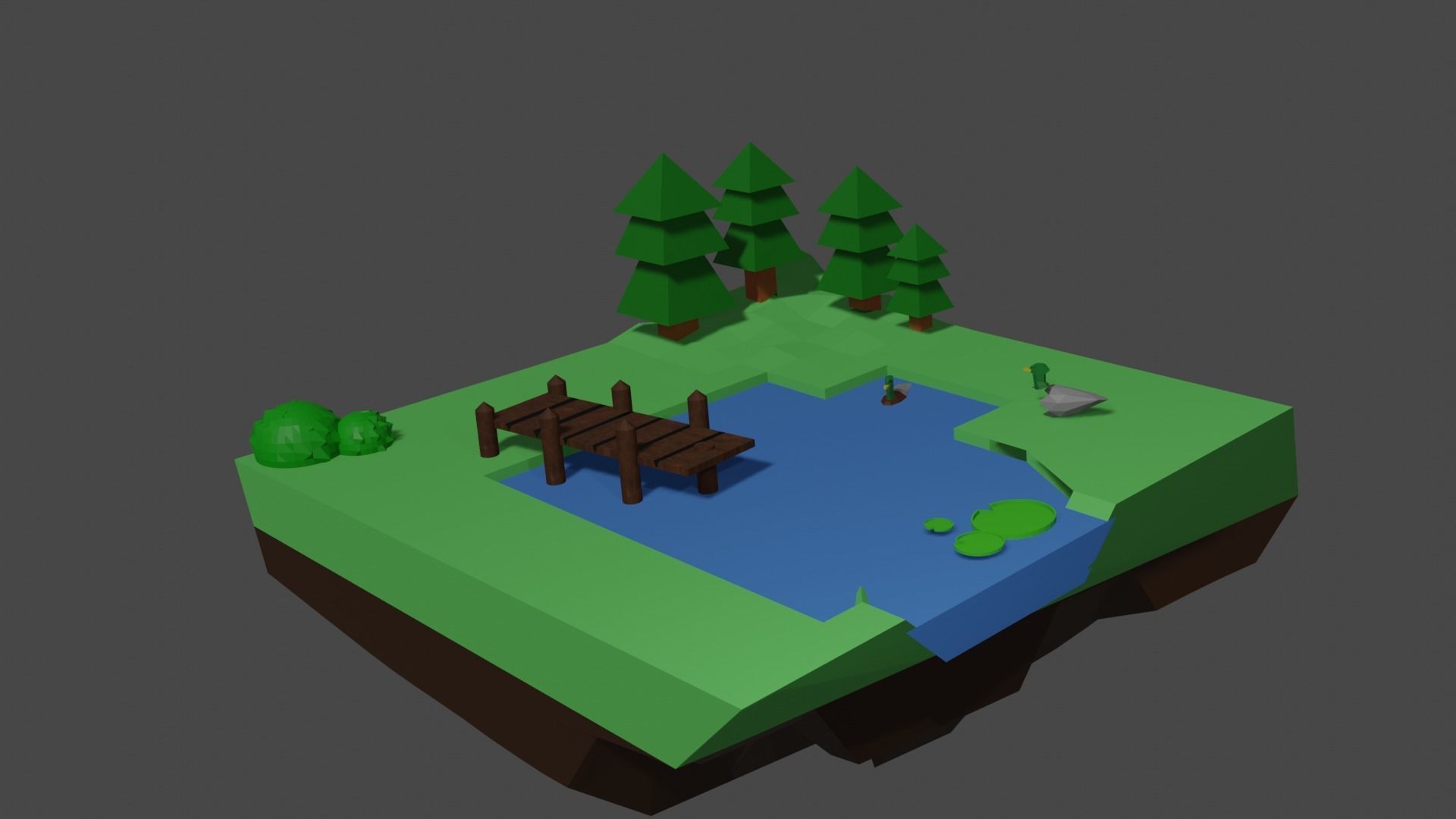 3D model Drifting Duck VR / AR / low-poly | CGTrader