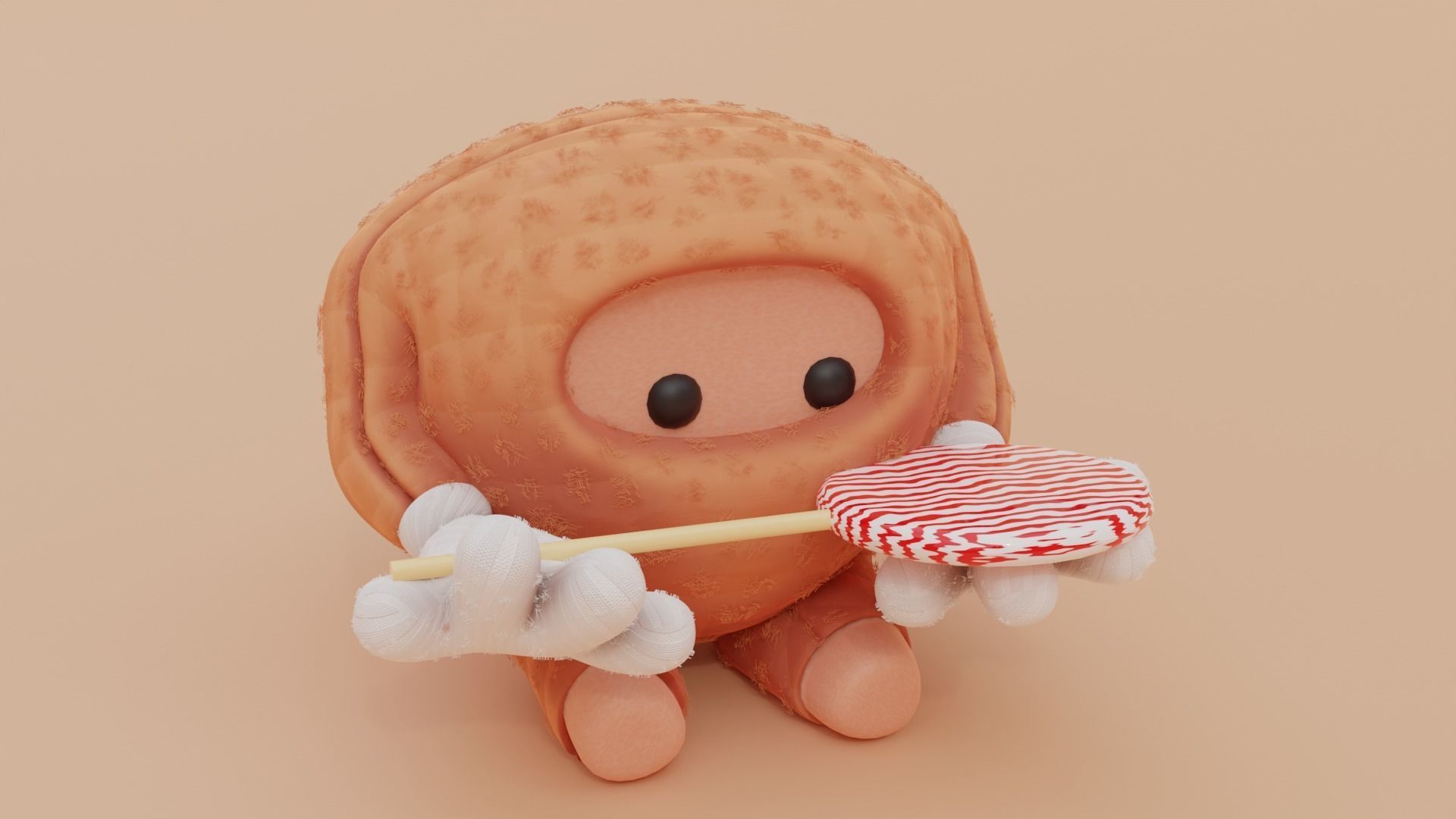 Cute Character Rigged free 3D model animated rigged | CGTrader