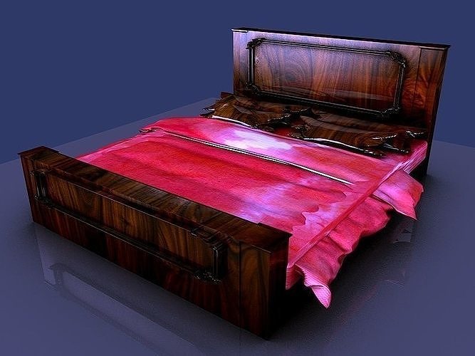 CLASSIC BED 3D model | CGTrader