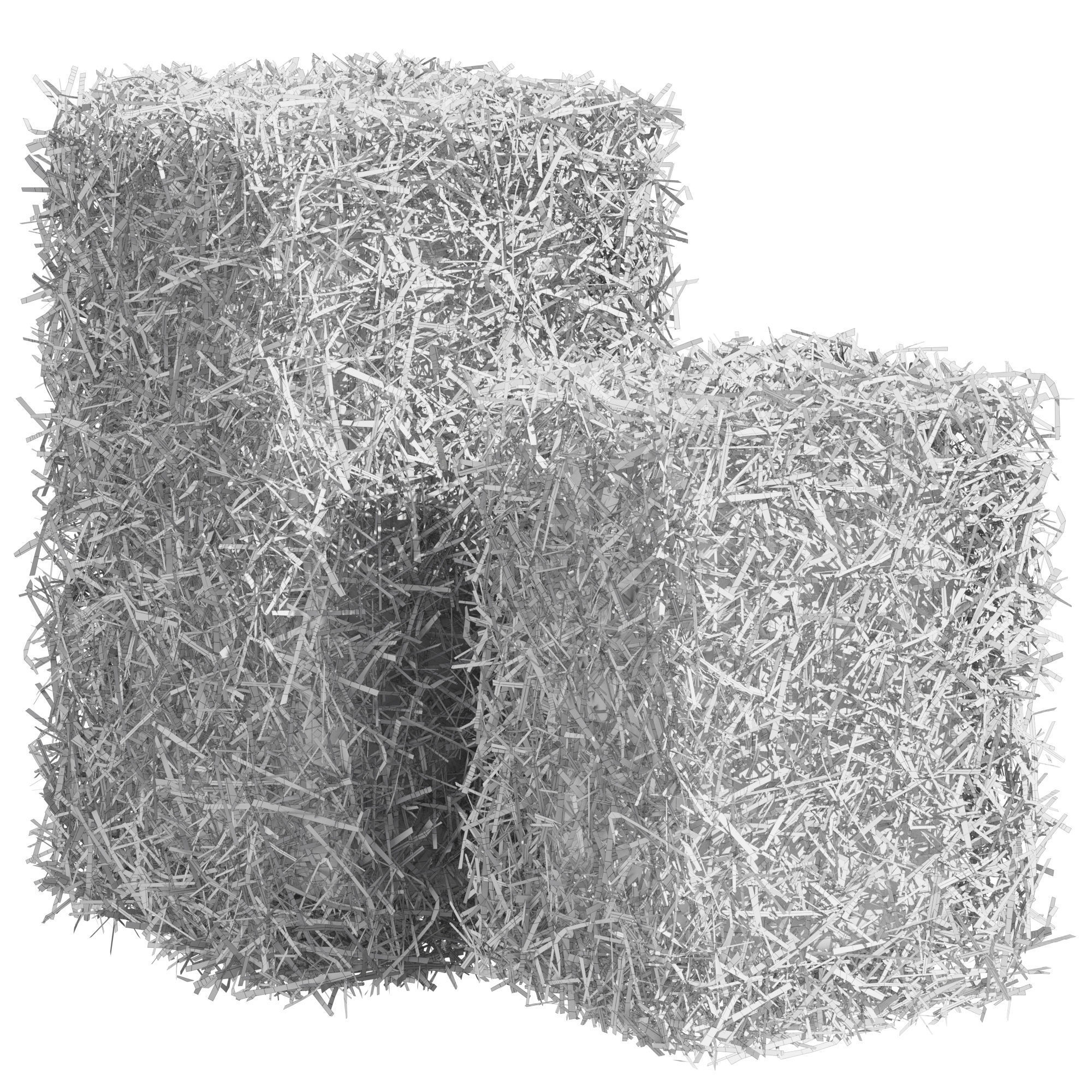 Bales of hay 3D model | CGTrader