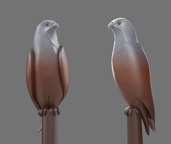 Falcon Minimal 3d Model 3d Printable Cgtrader