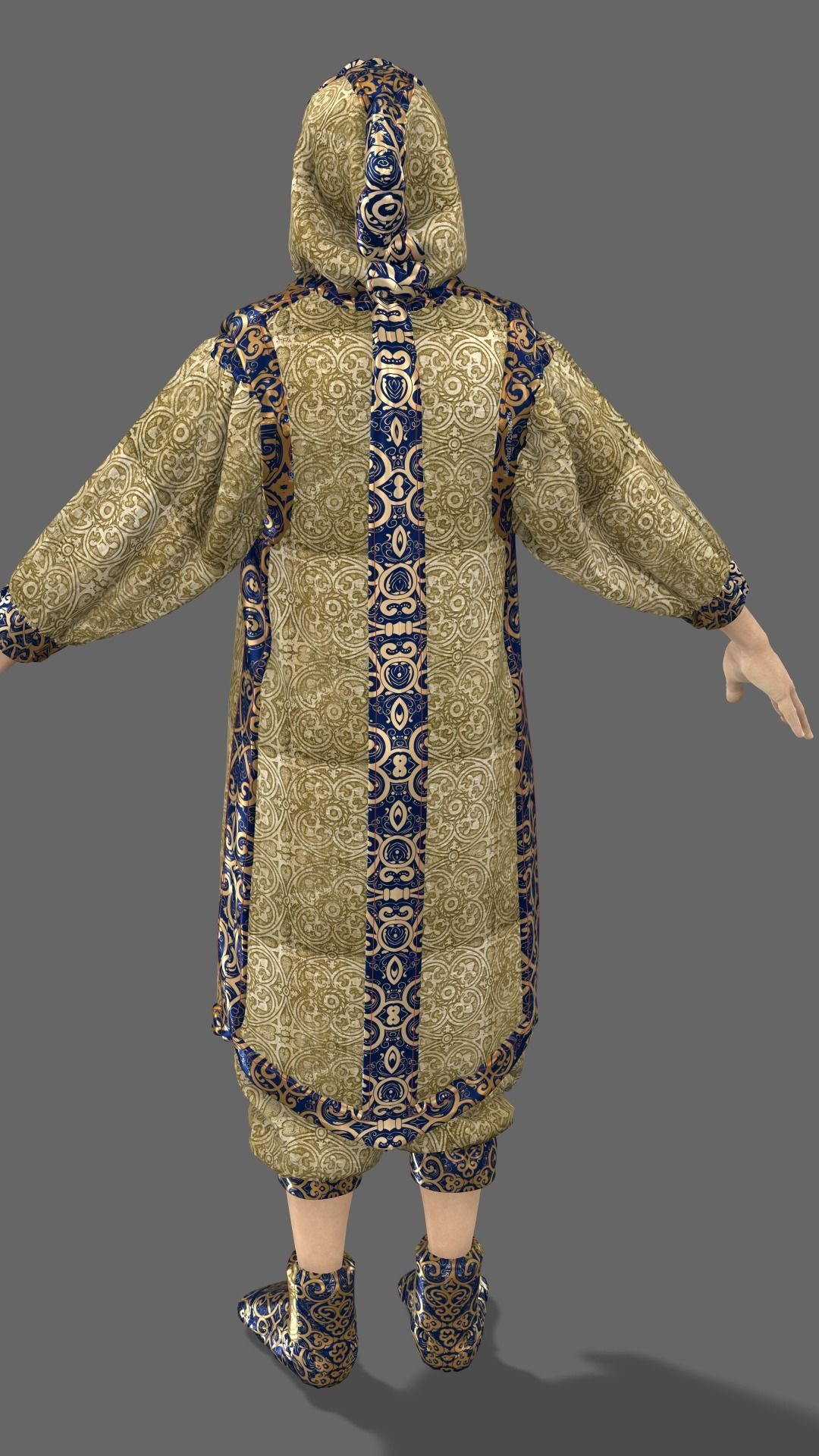 3D model Sheikh clothes VR / AR / low-poly | CGTrader