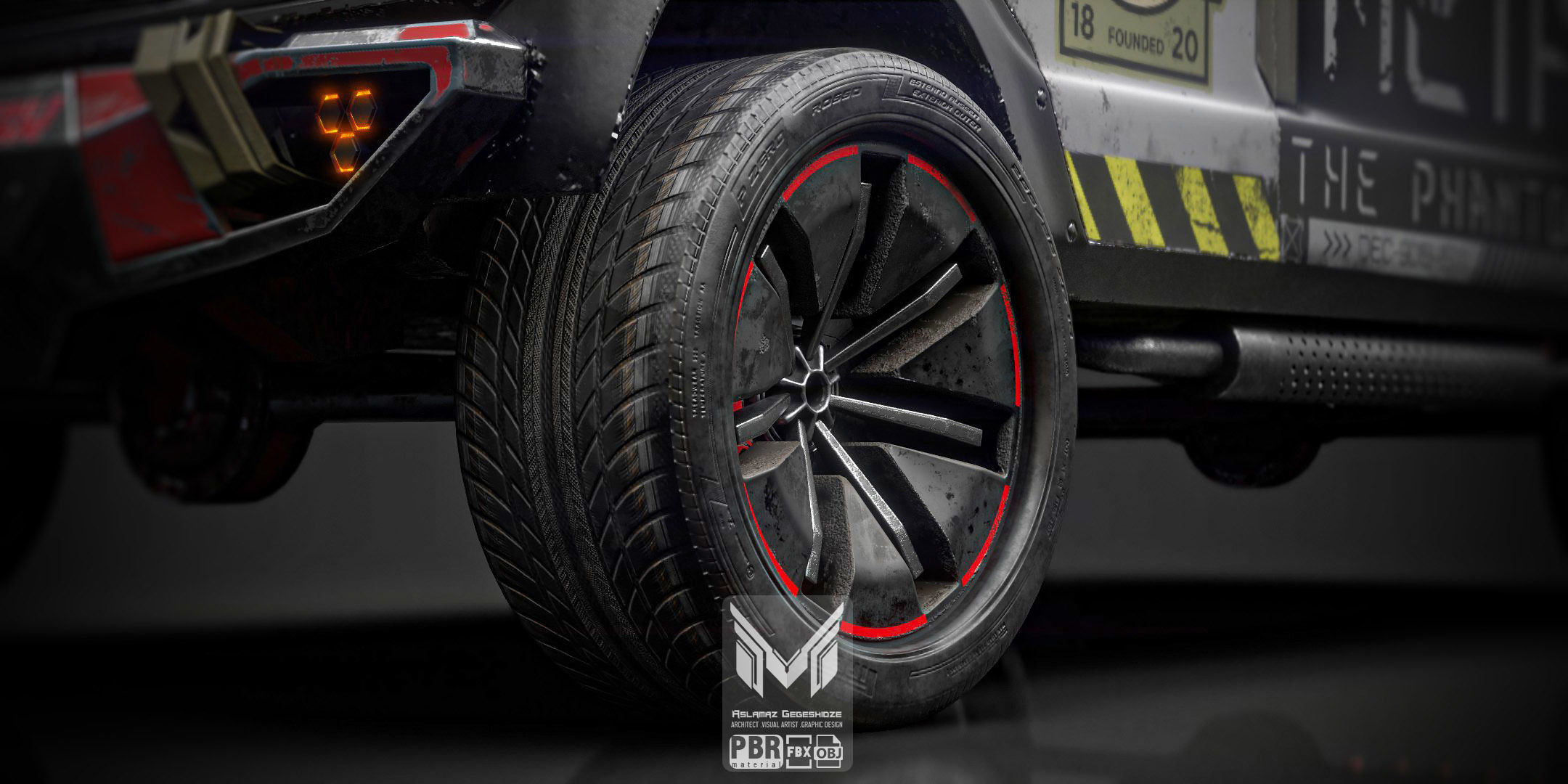 Cyber Van 3D model | CGTrader