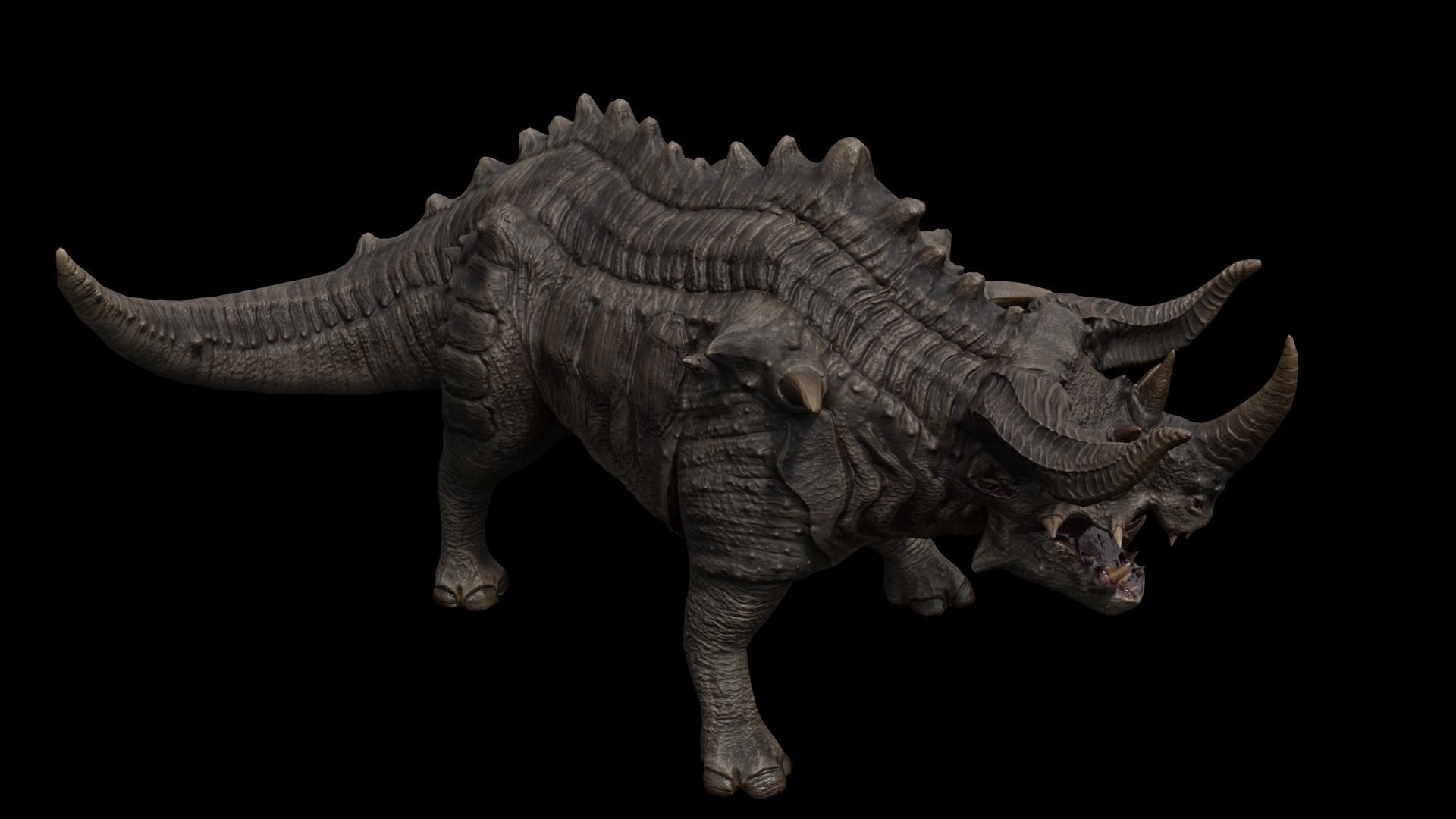 3D model Behemoth alien creature VR / AR / low-poly | CGTrader