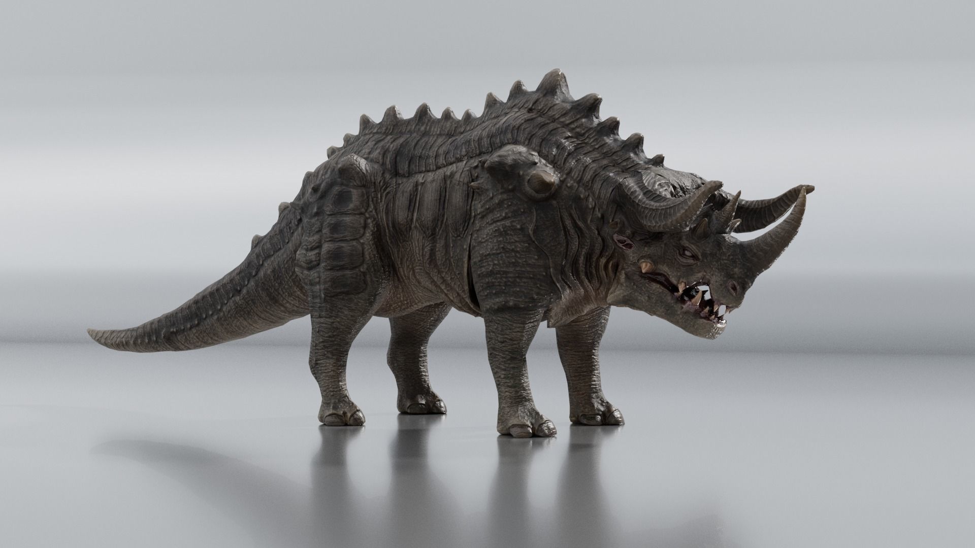 3D model Behemoth alien creature VR / AR / low-poly | CGTrader