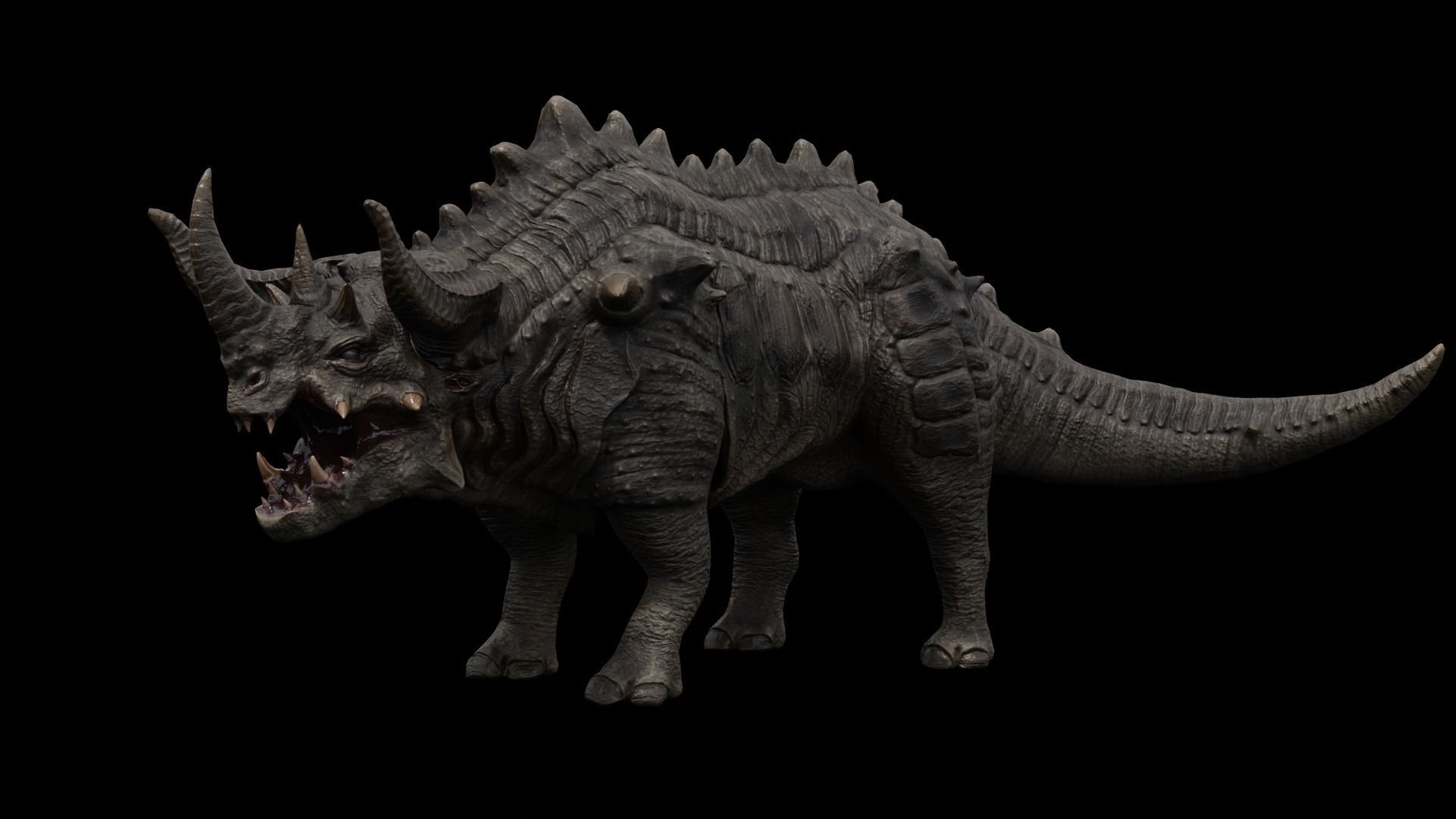 3D model Behemoth alien creature VR / AR / low-poly | CGTrader