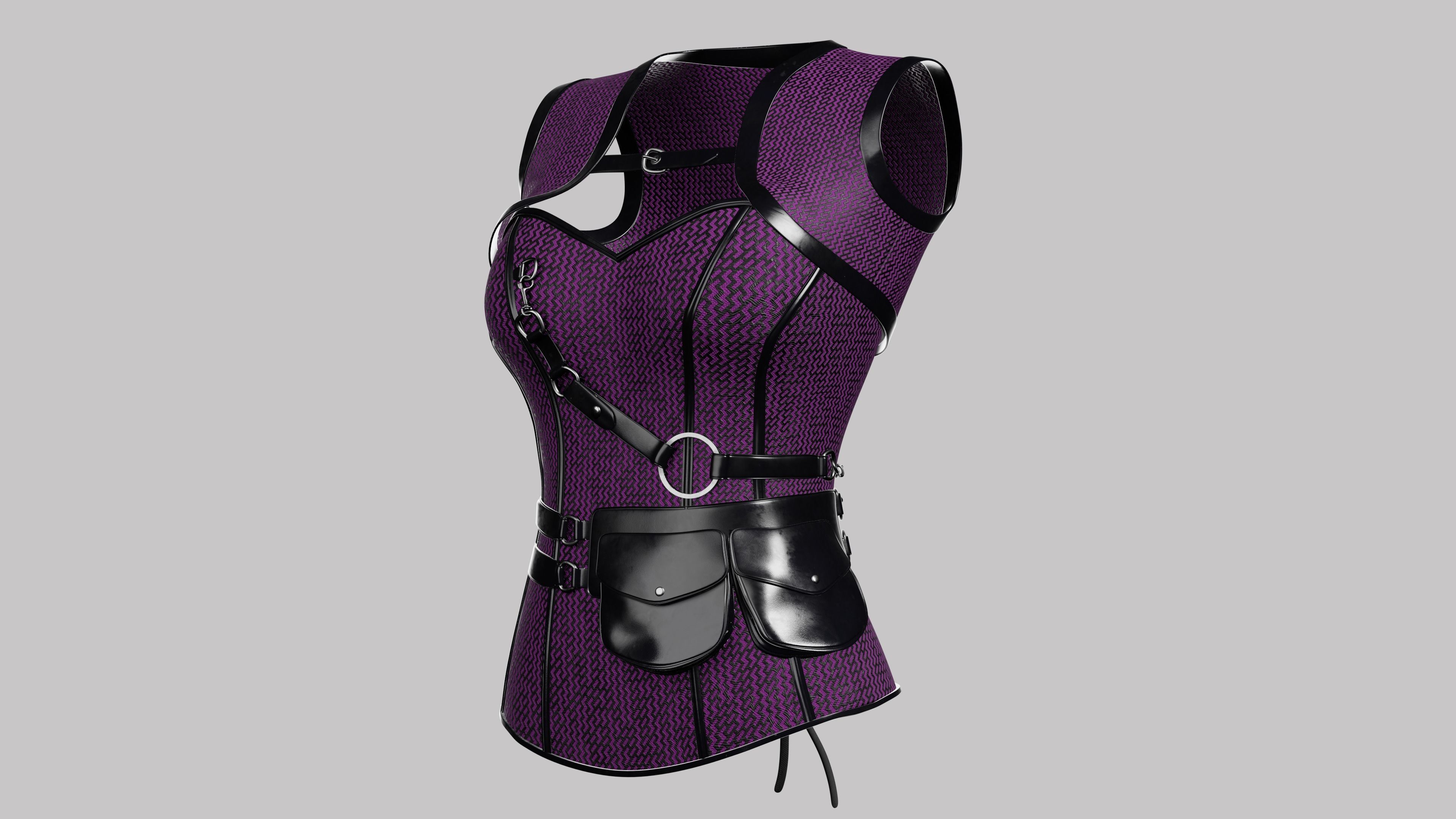 3D model Corset v4 VR / AR / low-poly | CGTrader