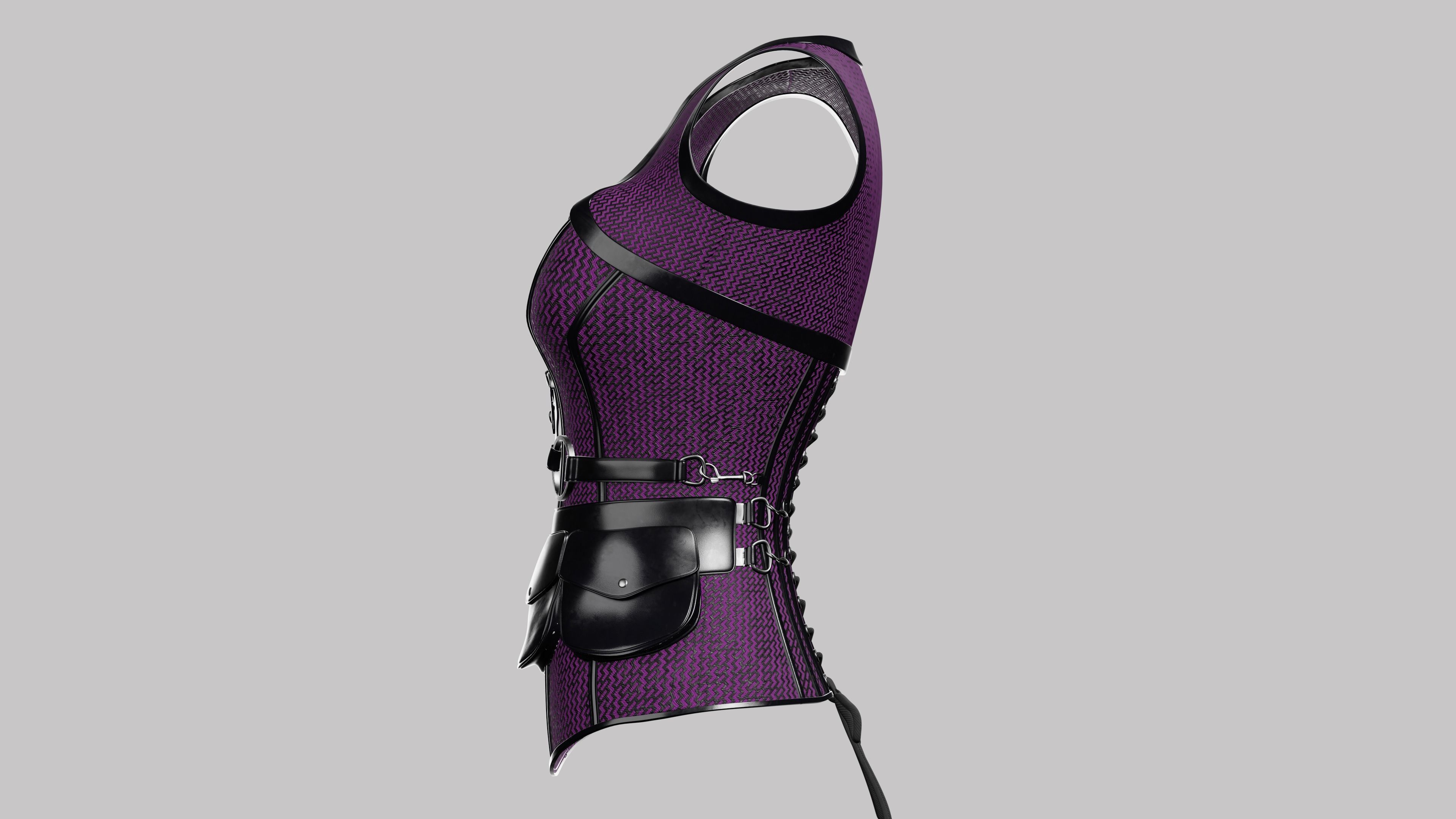 3D model Corset v4 VR / AR / low-poly | CGTrader