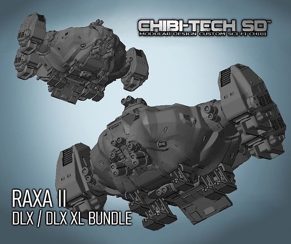 RAXA II DLX and DLX XL BUNDLE 3D Model Collection | CGTrader