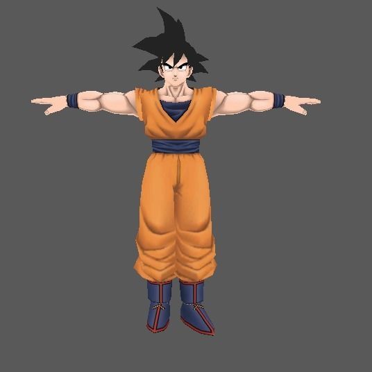 3D model goku 3d model dragon ball character VR / AR / low-poly | CGTrader
