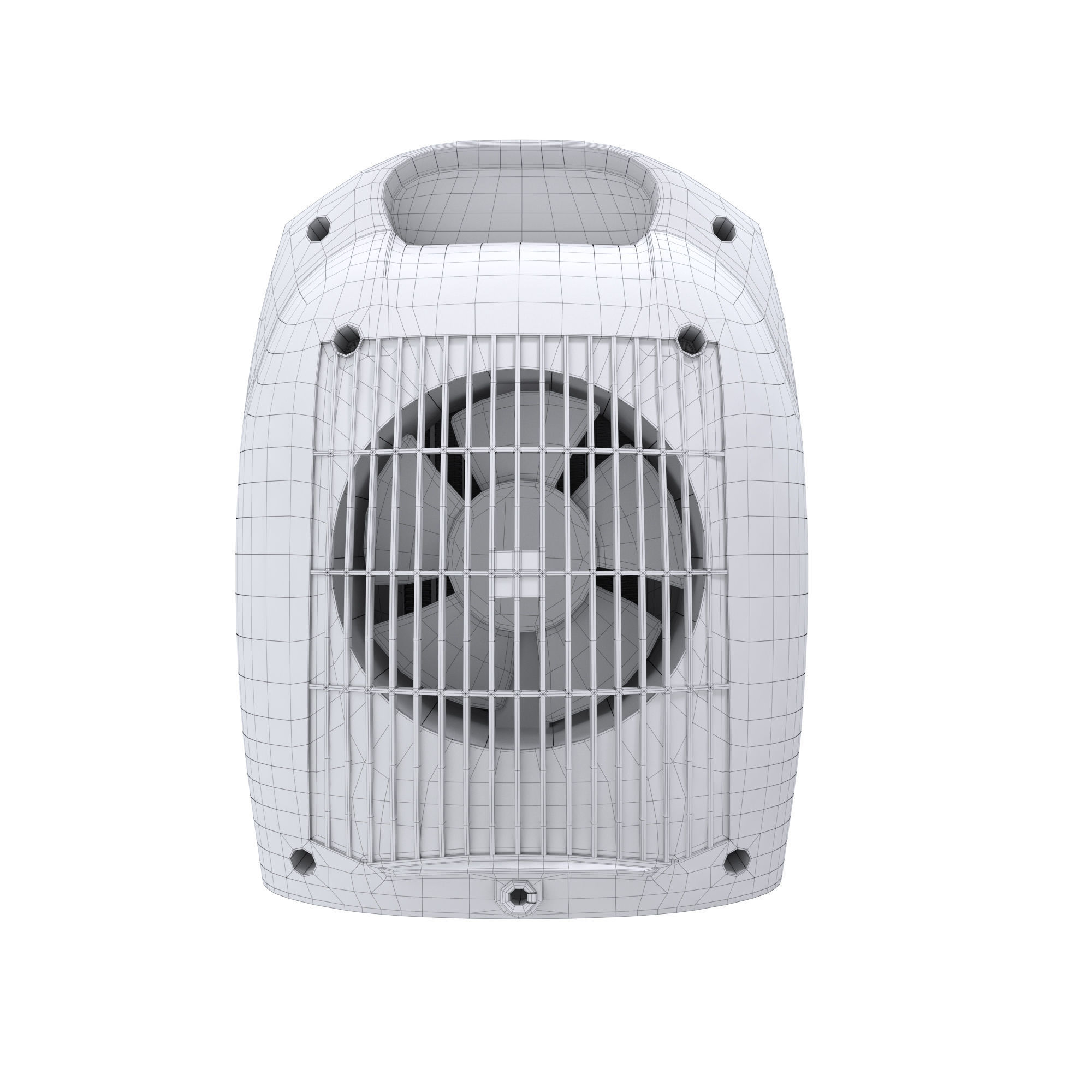 Bork electric heater 3D model | CGTrader