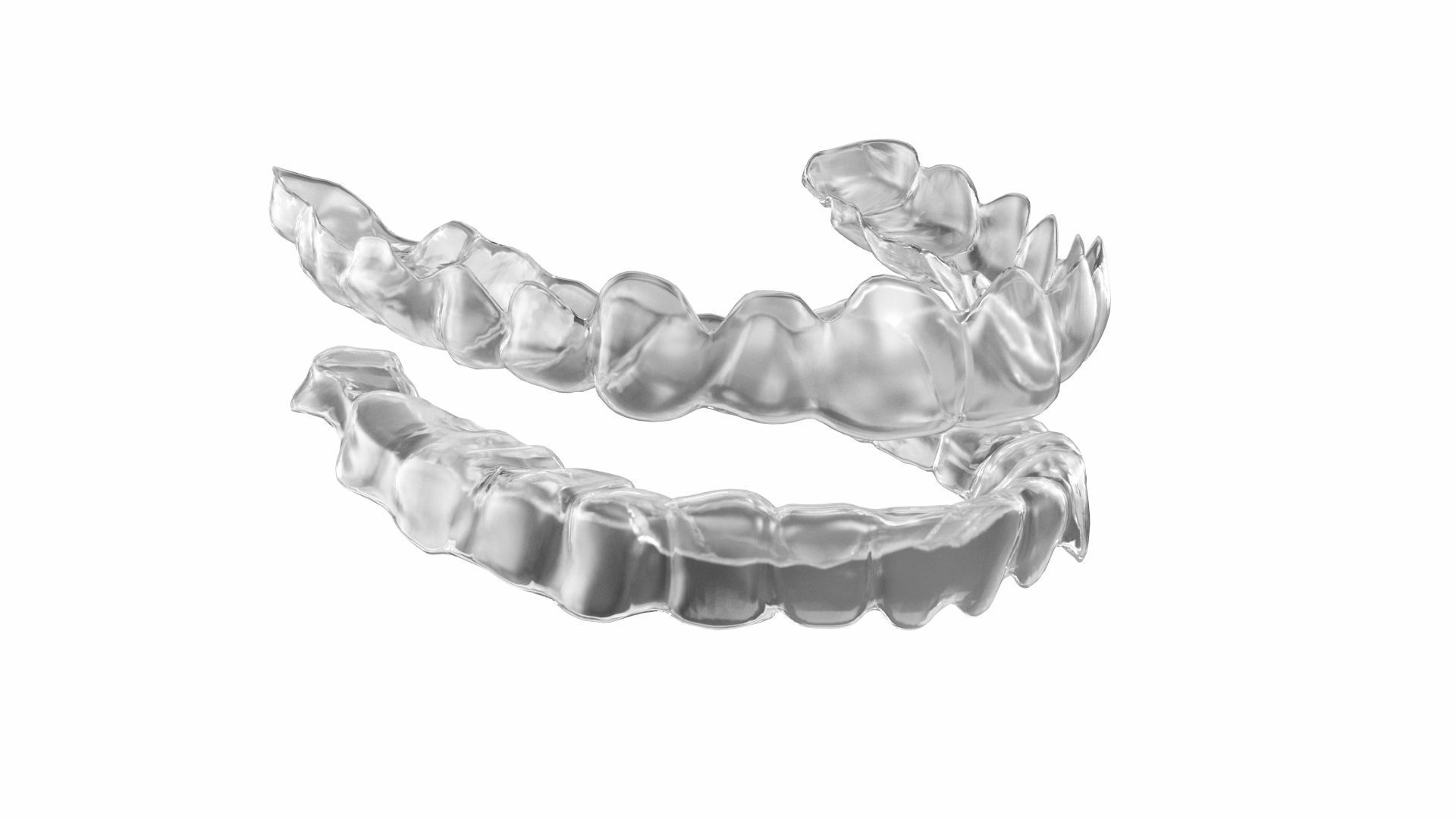 3D model 3D Dental Retainer VR / AR / low-poly | CGTrader
