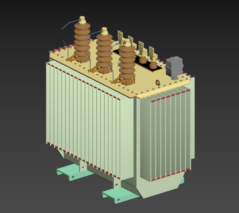 Electric transformer models 3D model 3D printable | CGTrader