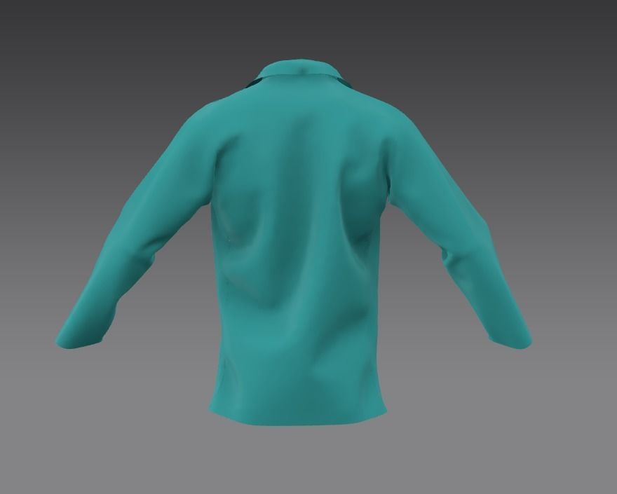 3D model Jacket denim VR / AR / low-poly | CGTrader