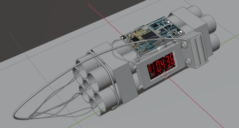 Bomb explosive free 3D model | CGTrader