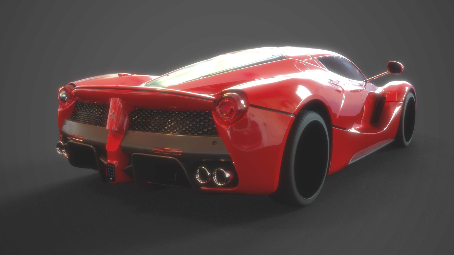 La Ferrari 458GT3 Car 3D model | CGTrader