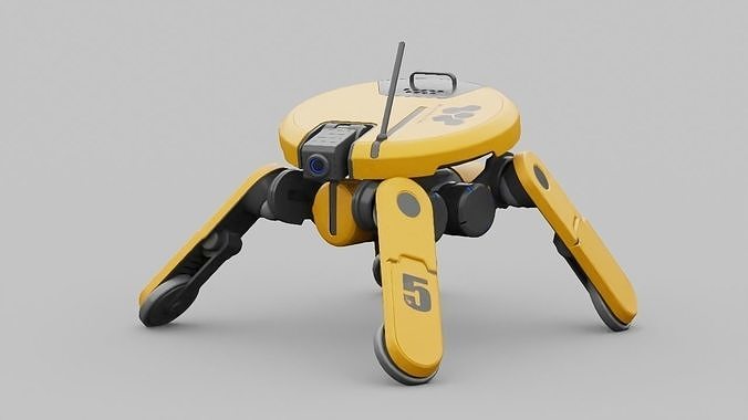 PLANET EXPLORER DROID rigged 3D model rigged | CGTrader