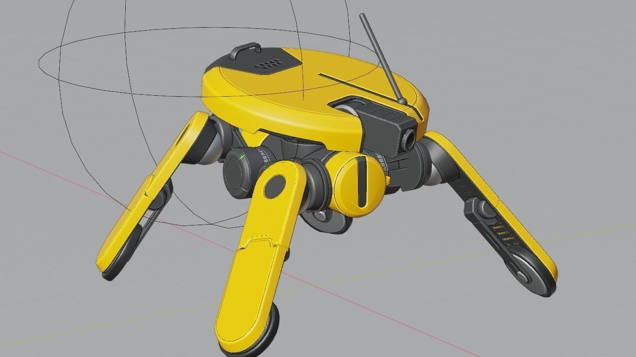 PLANET EXPLORER DROID rigged 3D model rigged | CGTrader