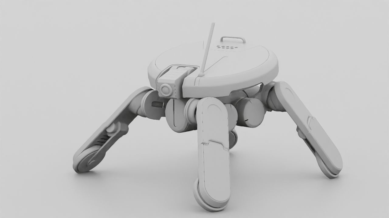 PLANET EXPLORER DROID rigged 3D model rigged | CGTrader