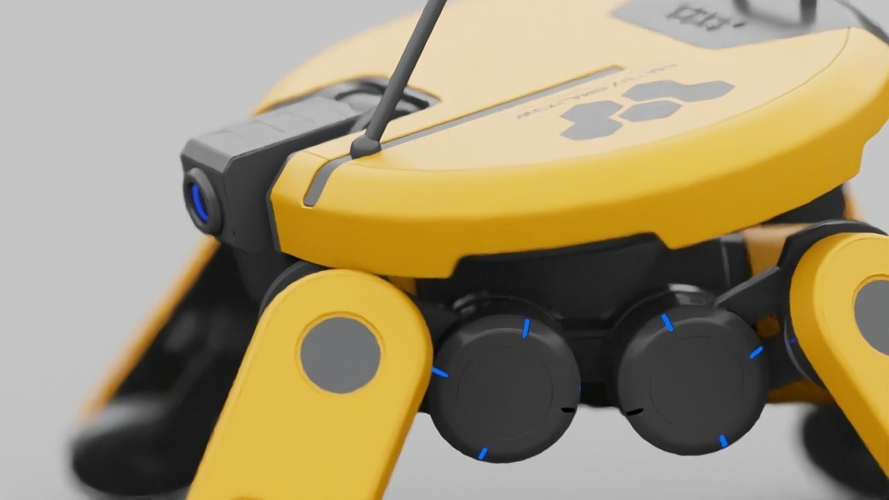 PLANET EXPLORER DROID rigged 3D model rigged | CGTrader