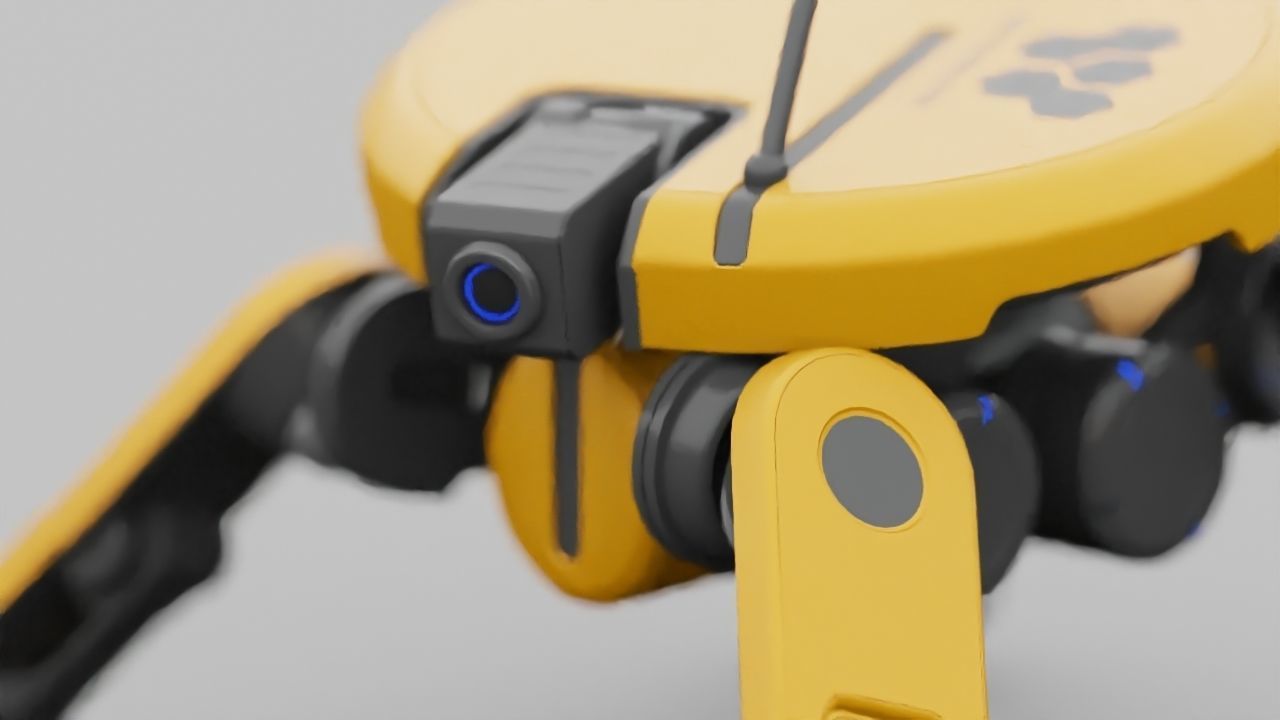 PLANET EXPLORER DROID rigged 3D model rigged | CGTrader