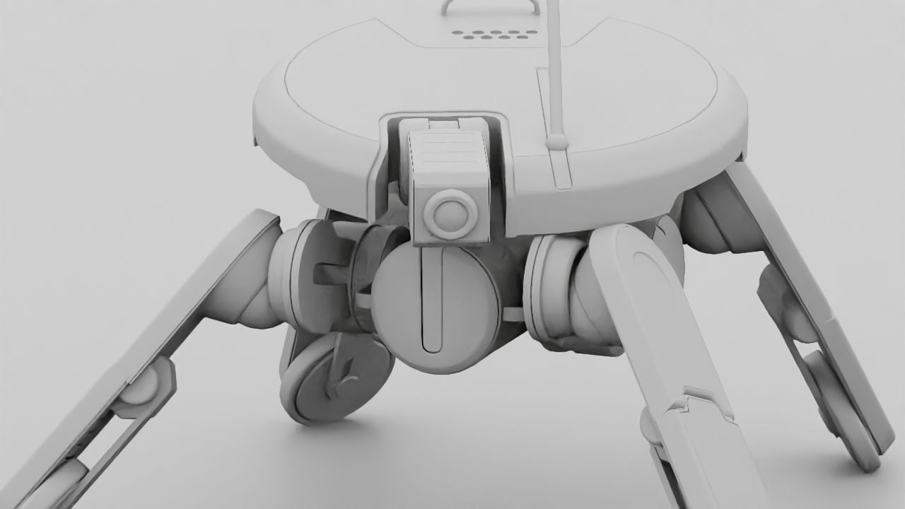 PLANET EXPLORER DROID rigged 3D model rigged | CGTrader