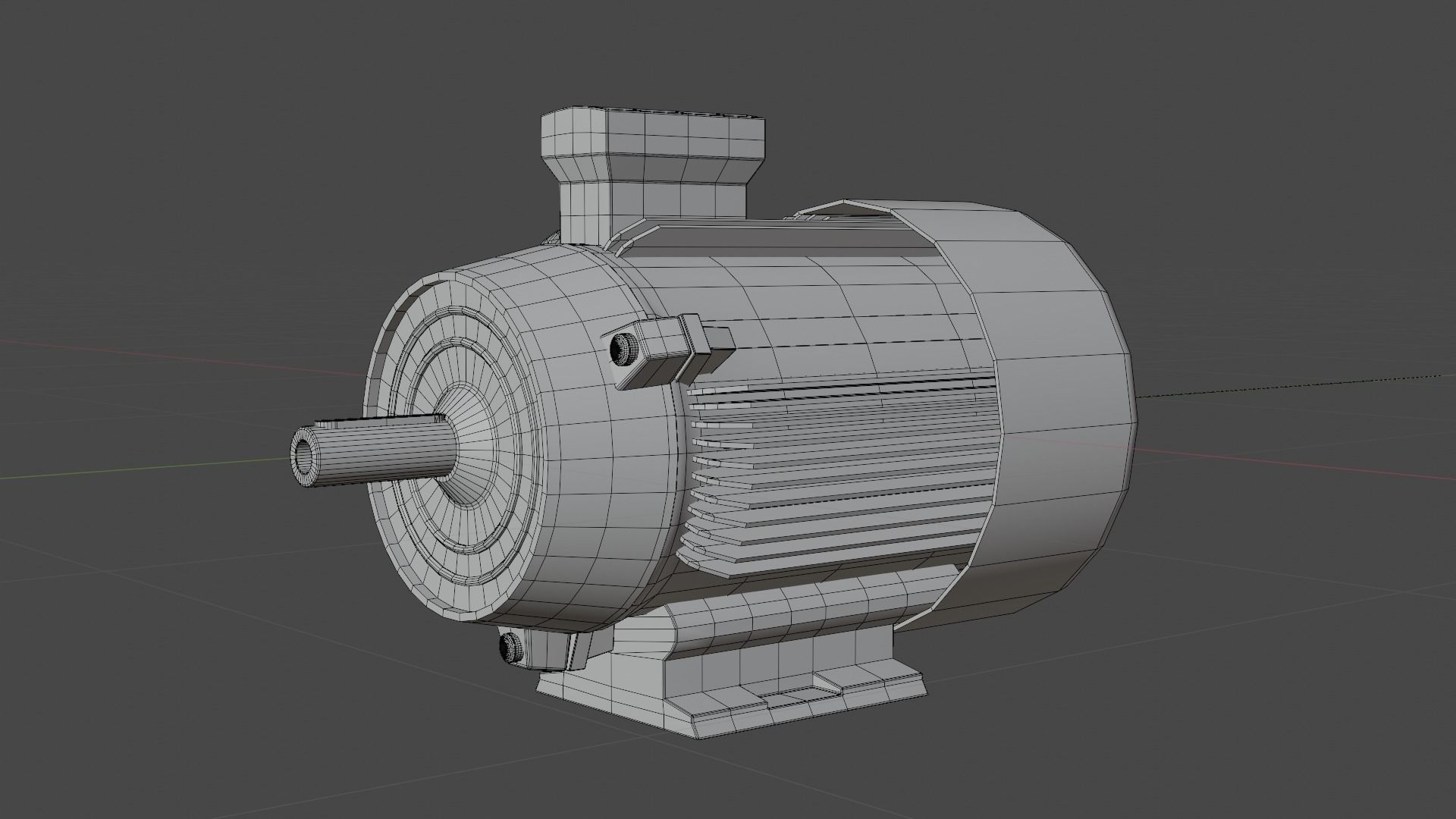 3 Phase synchronous motor 3D model | CGTrader