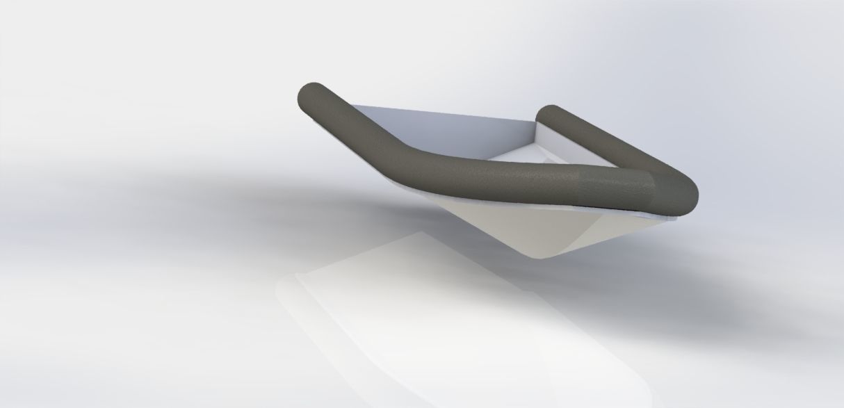 Inflatable Boat 3D model 3D printable | CGTrader