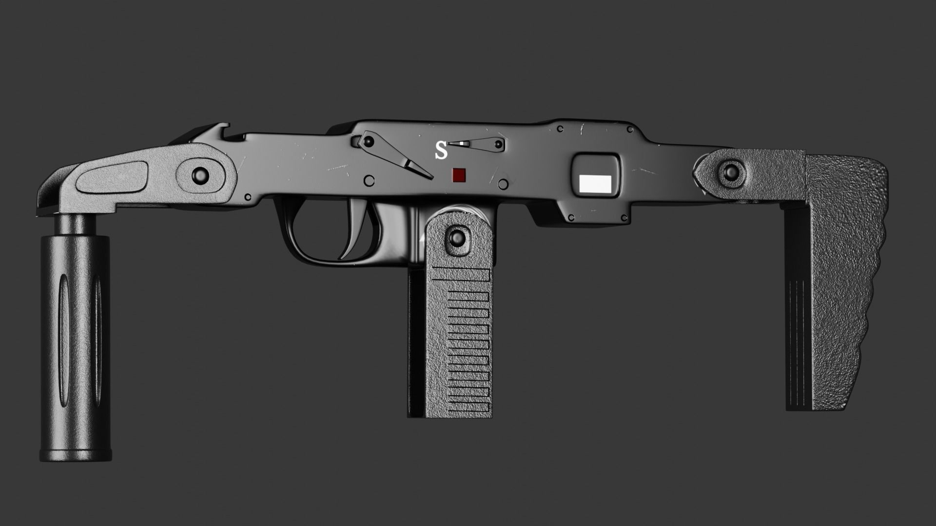 3D model Panzerfaust 3 - German modern anti-tank weapon VR / AR / low ...