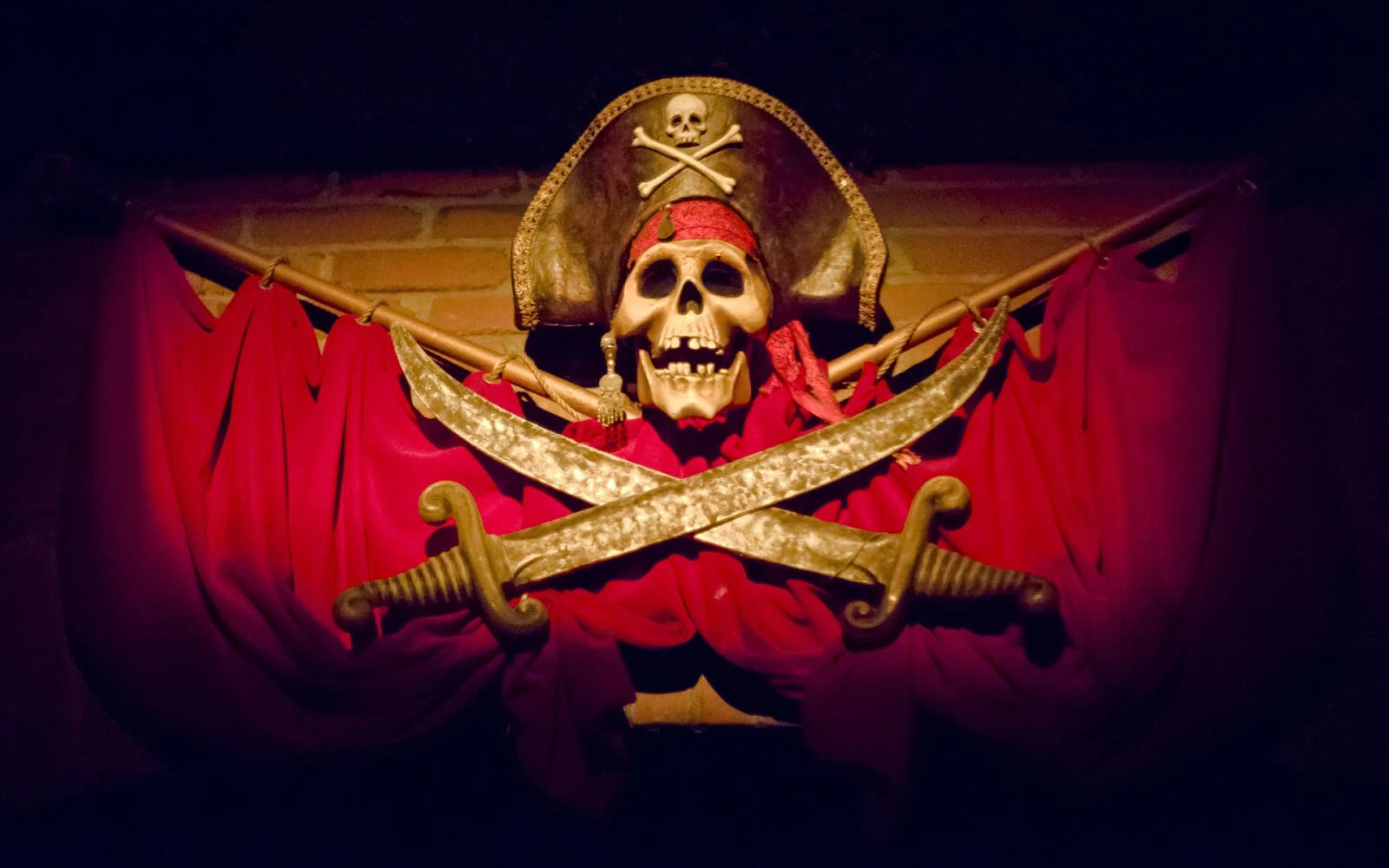 Halloween Talking Skull Disneyland Pirates of the Caribbean Ride 3D ...