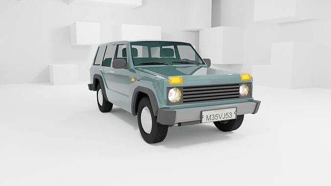 4x4 car 3D model | CGTrader