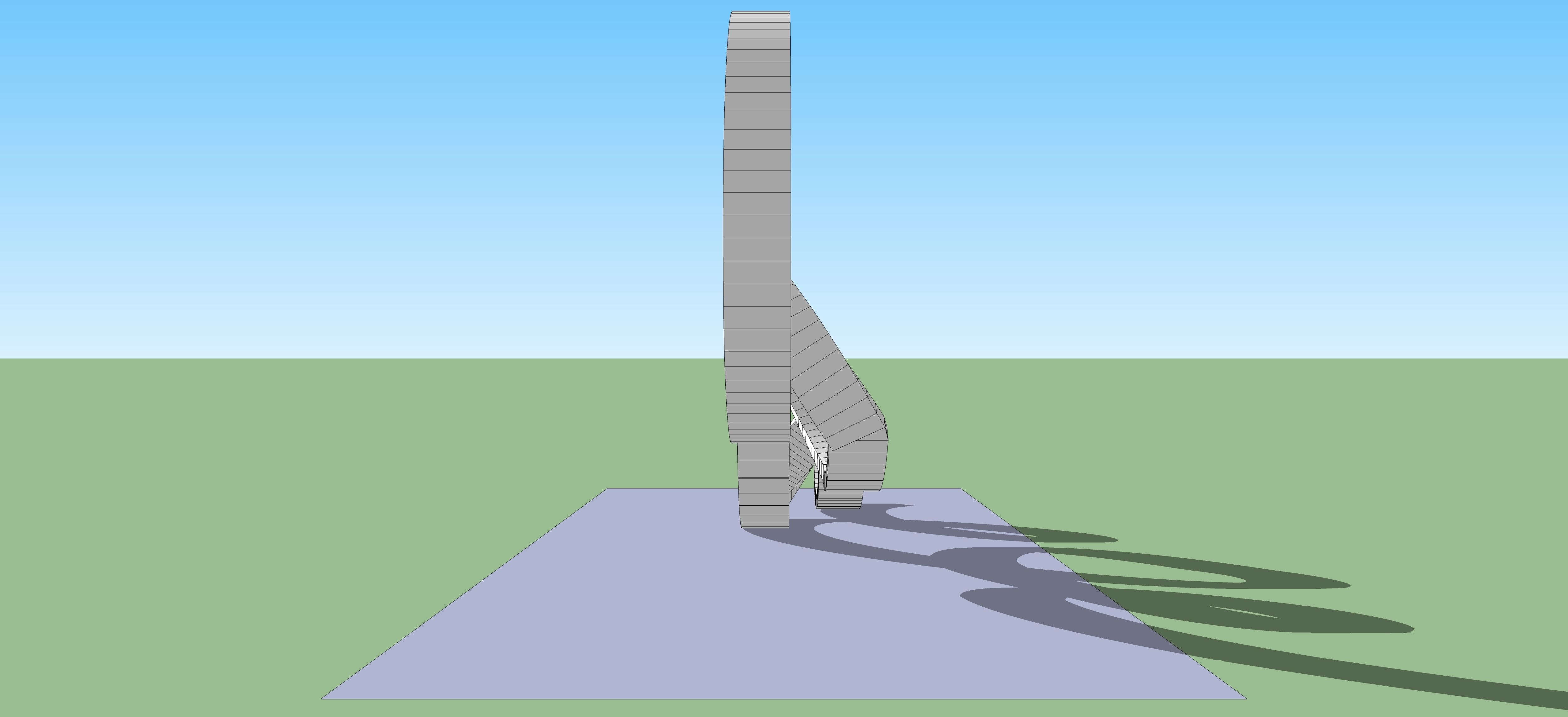 ruban artwork 3d sketchup 3D model | CGTrader