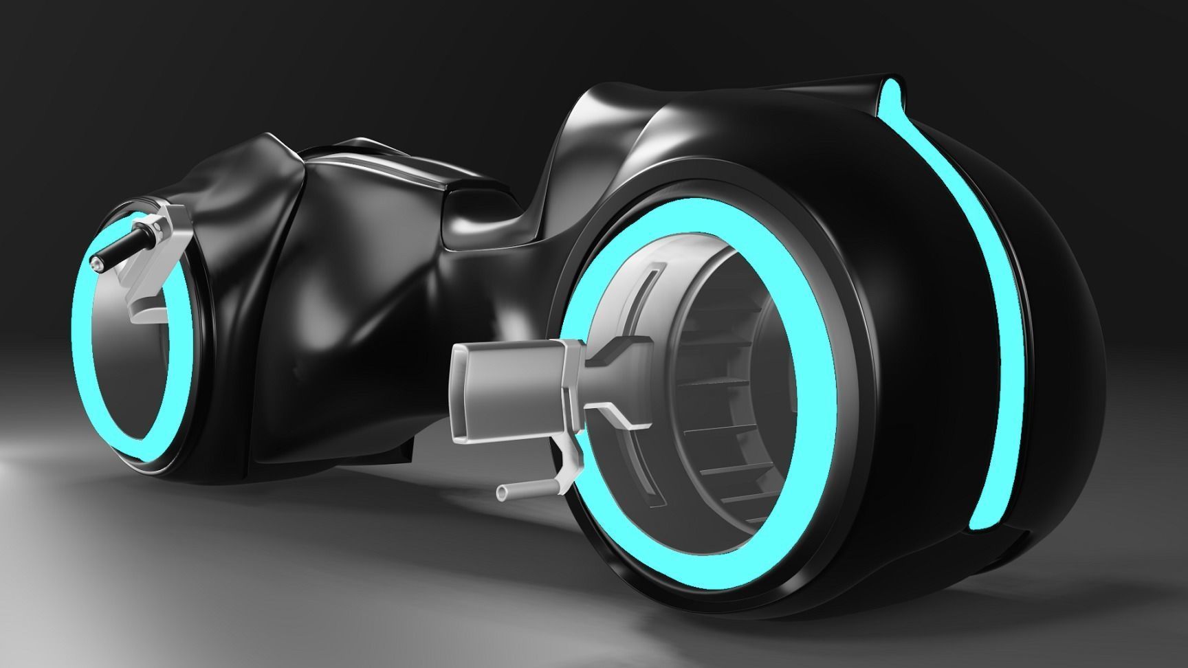 3D model TRON BIKE VR / AR / low-poly | CGTrader