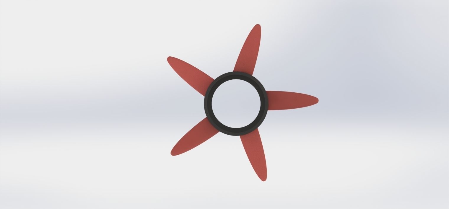 custom cpu fan 3 3D model 3D printable | CGTrader