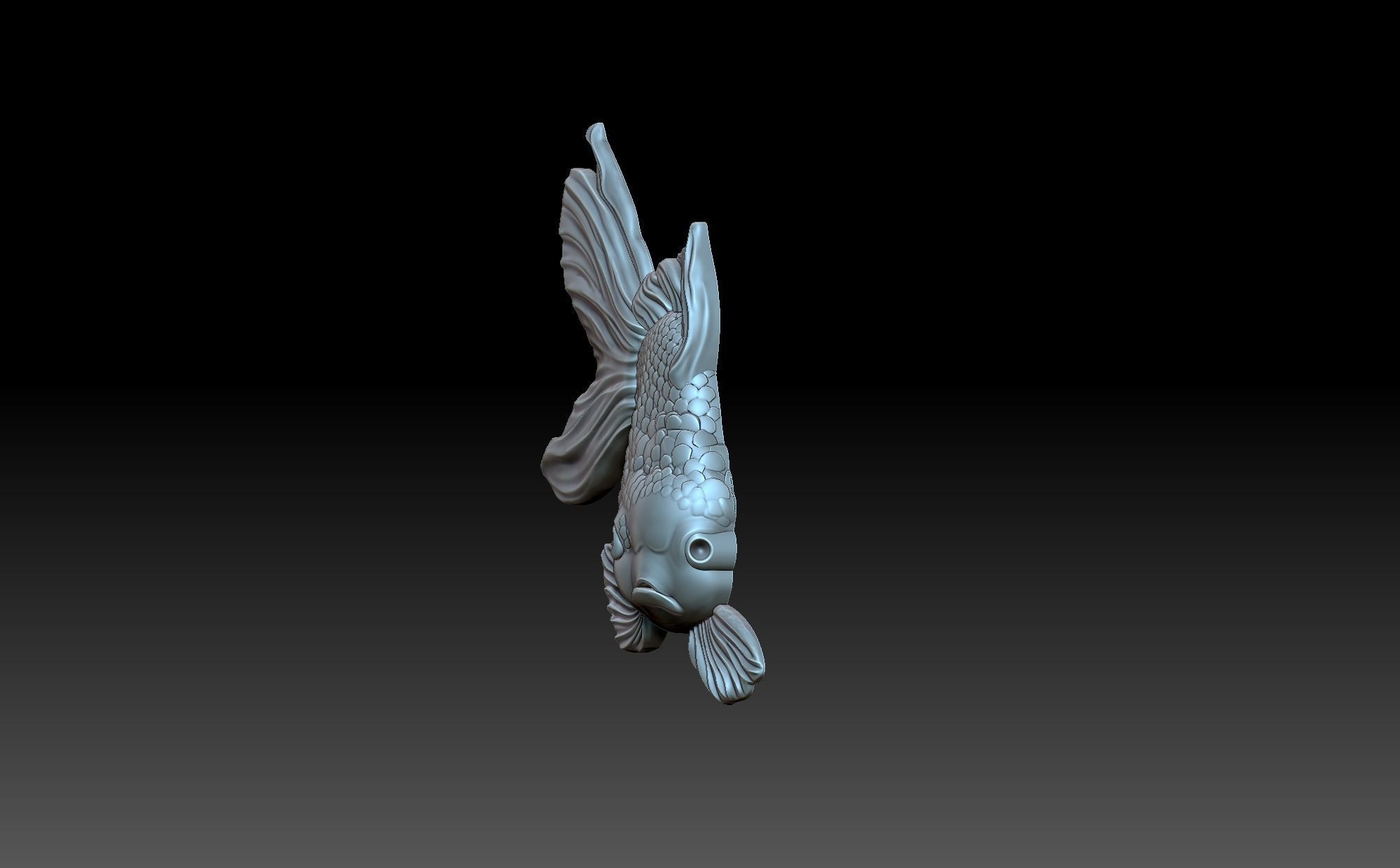 Goldfish 3D model 3D printable | CGTrader