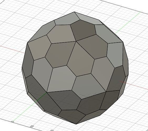 Pentagonal Hexecontahedron free 3D model | CGTrader