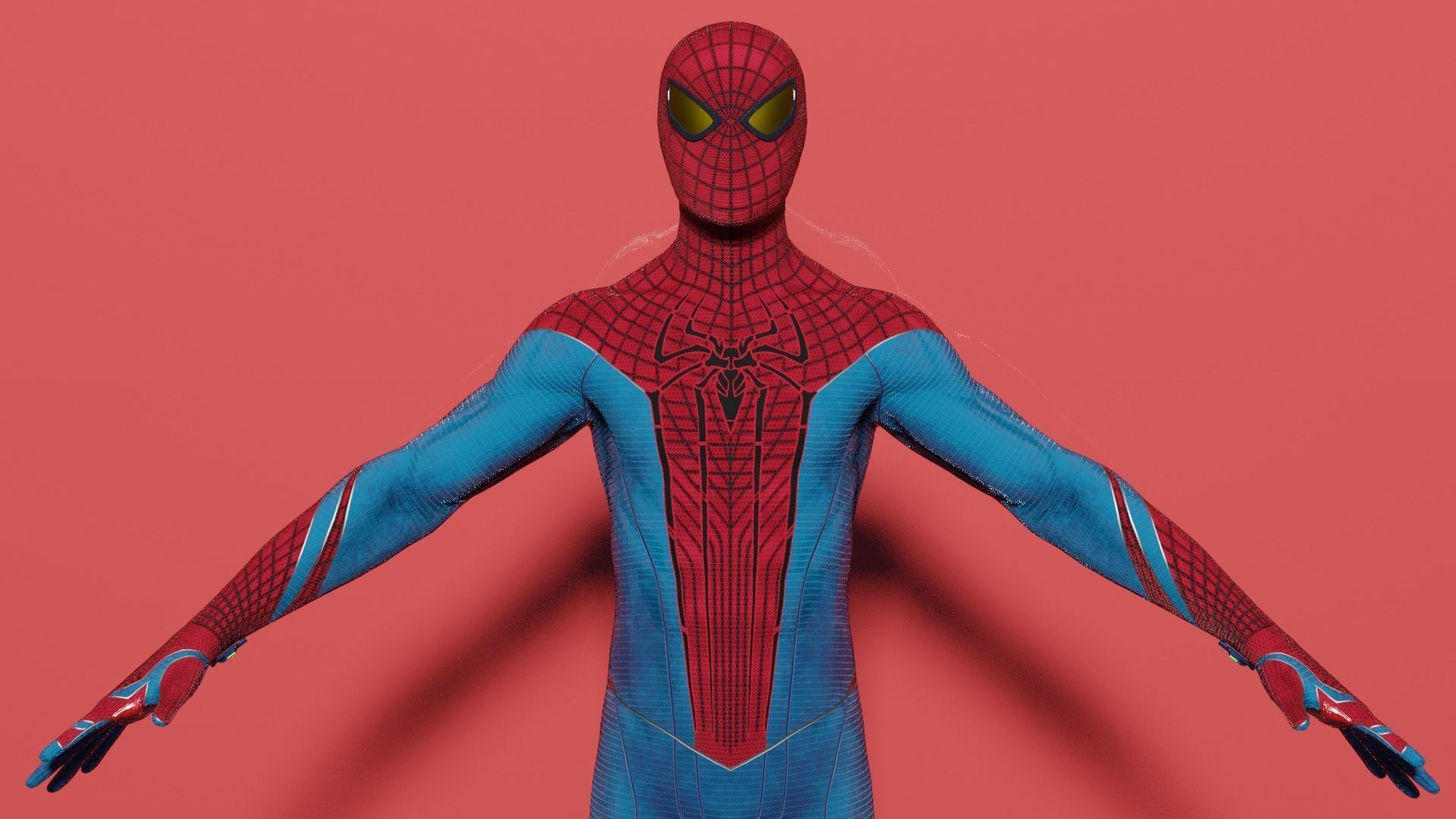TASM Spider-Man 3D model rigged | CGTrader
