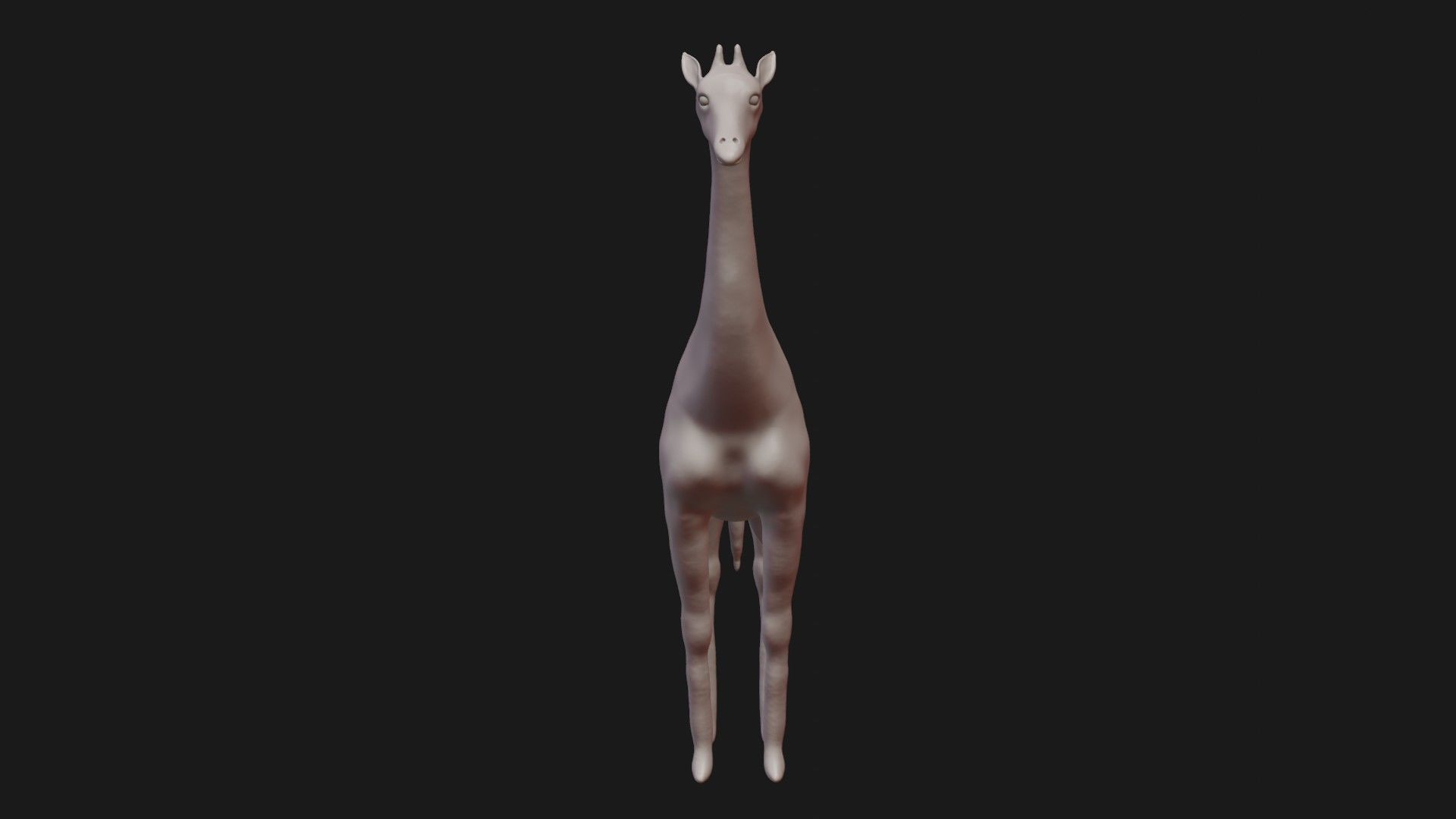 Giraffe Base Mesh 3D model | CGTrader