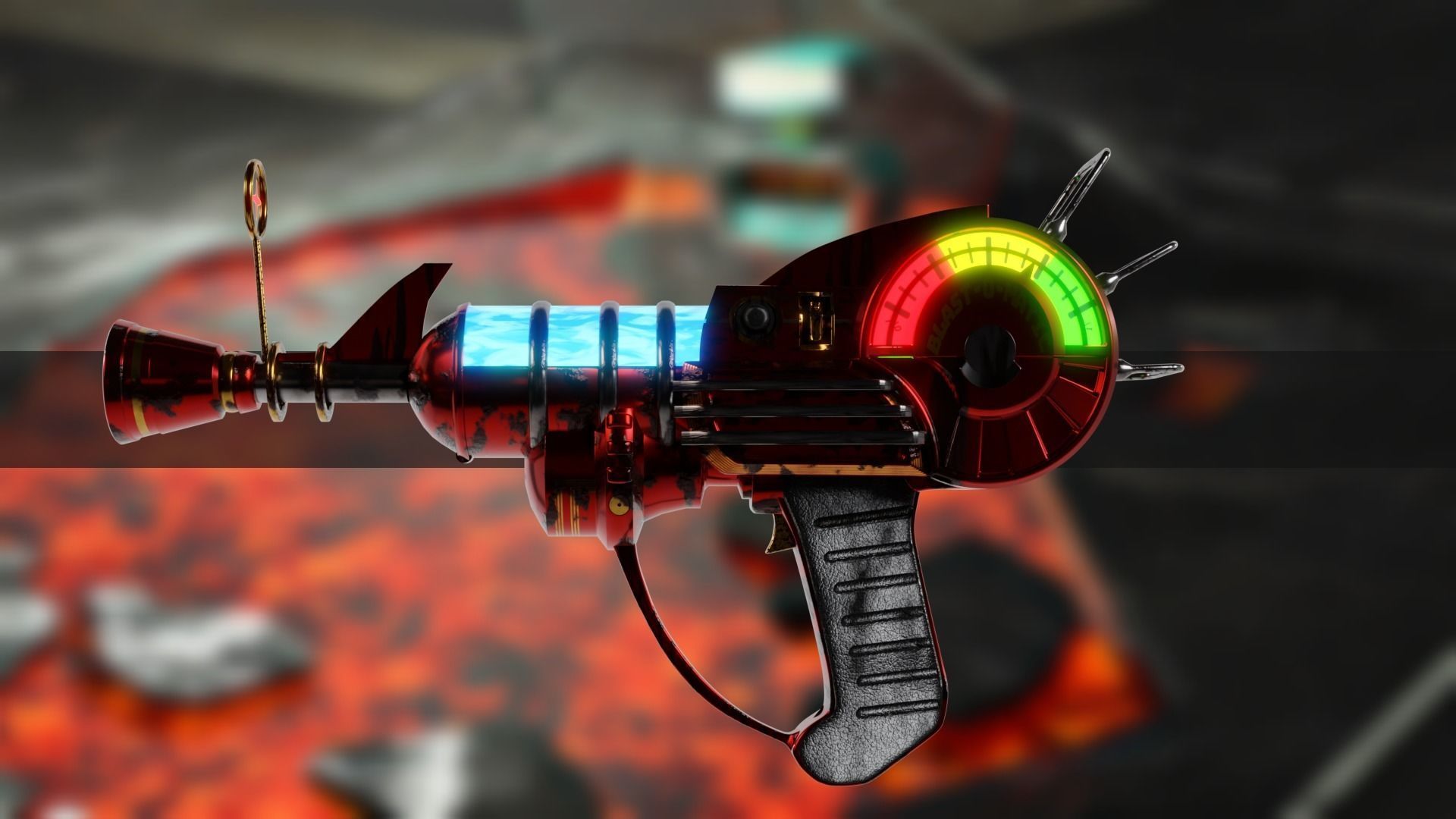 Raygun - COD Black Ops Zombies 3D Model free 3D model | CGTrader