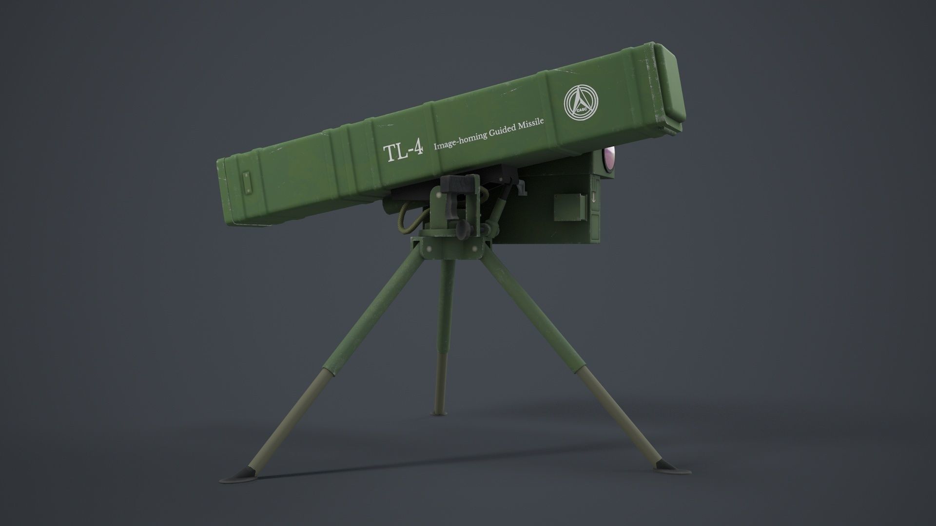 3D model TL-4 Atgm China next generation VR / AR / low-poly | CGTrader