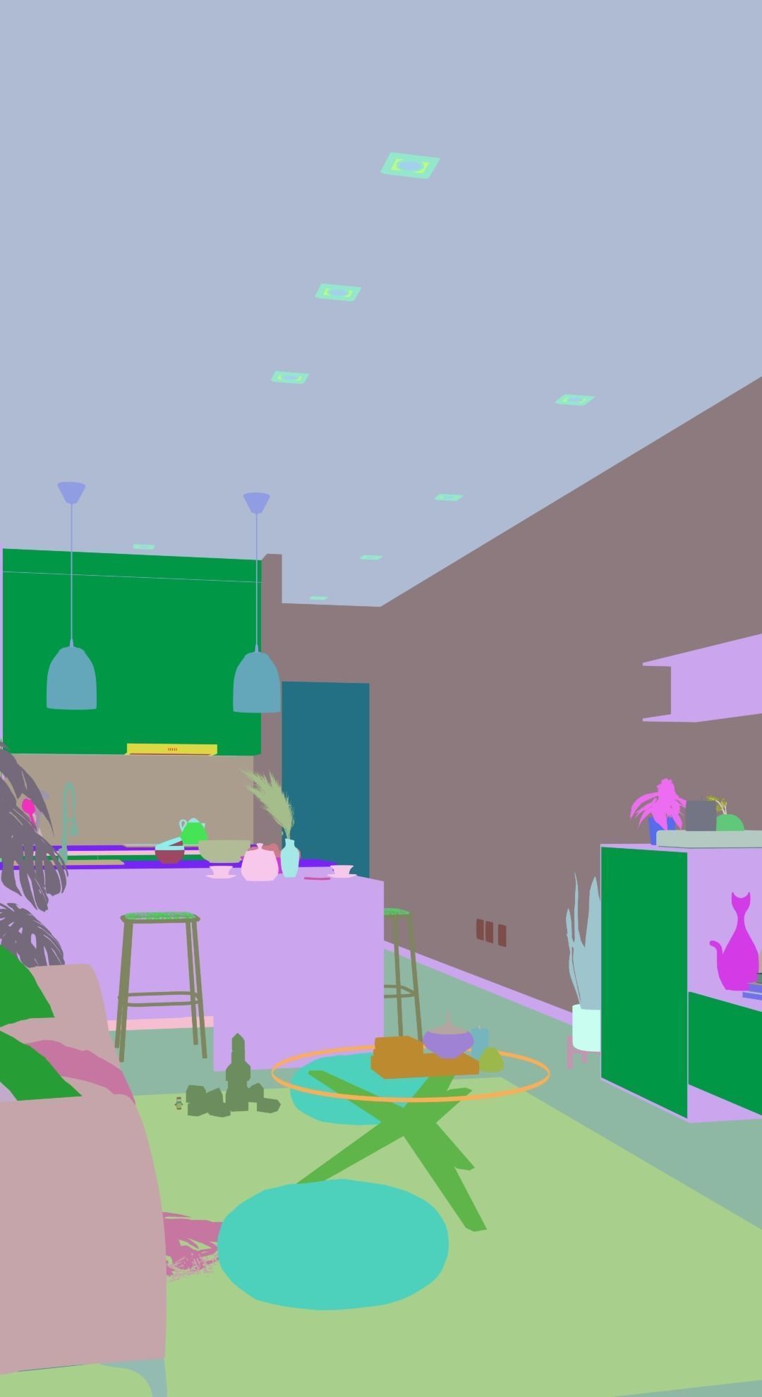 3D SketchUp Modelling and Enscape Scene Interior 3D model | CGTrader