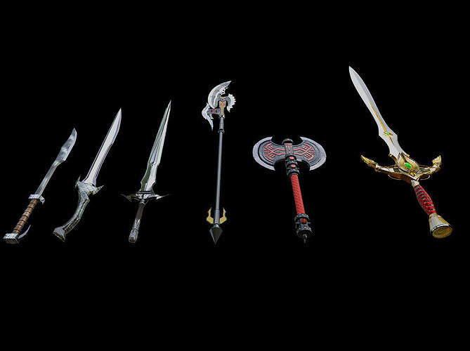 3D model swords VR / AR / low-poly | CGTrader