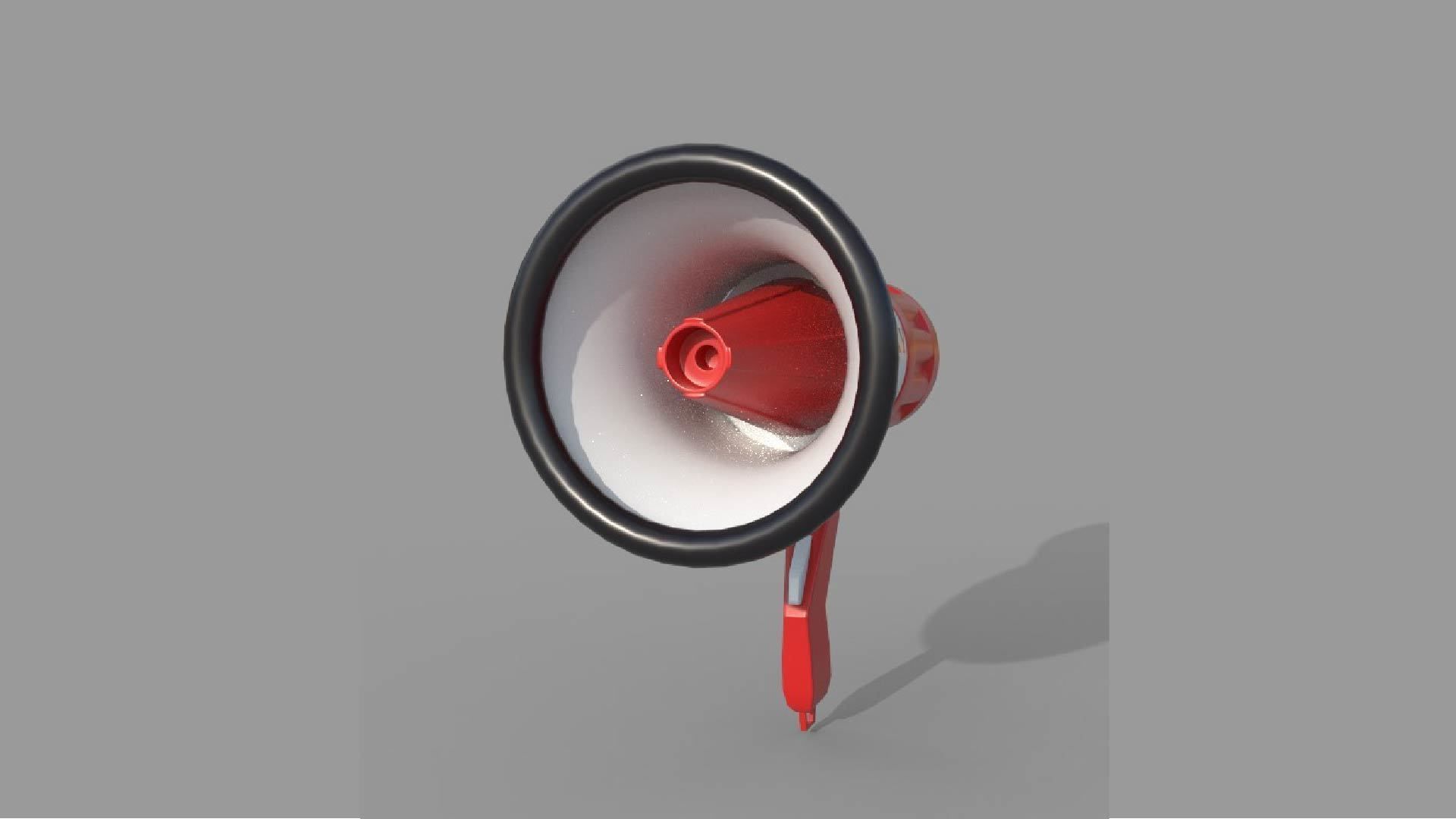 Bull Horn 3D model | CGTrader