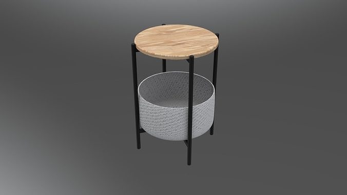 wooden table 3D model 3D printable | CGTrader