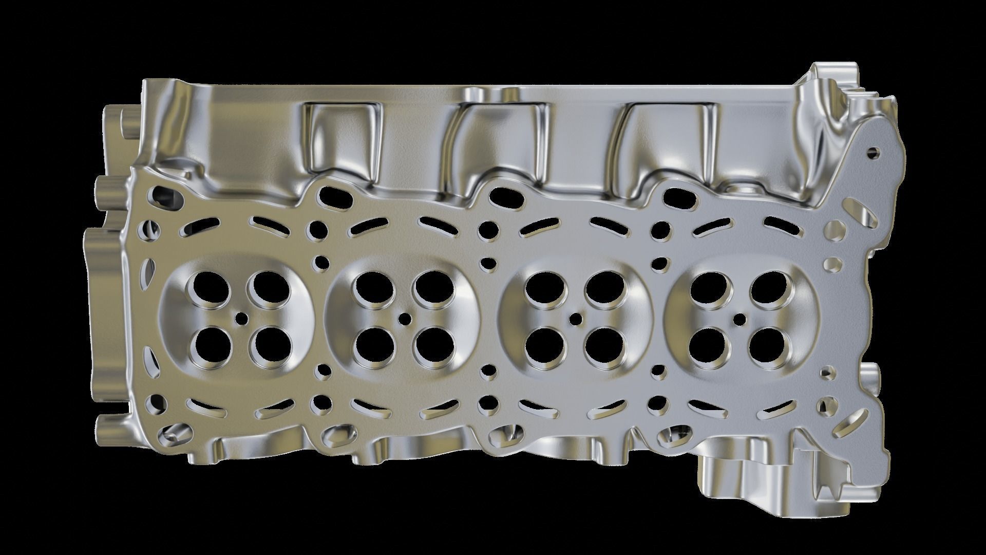 Cylinder head 3D model | CGTrader