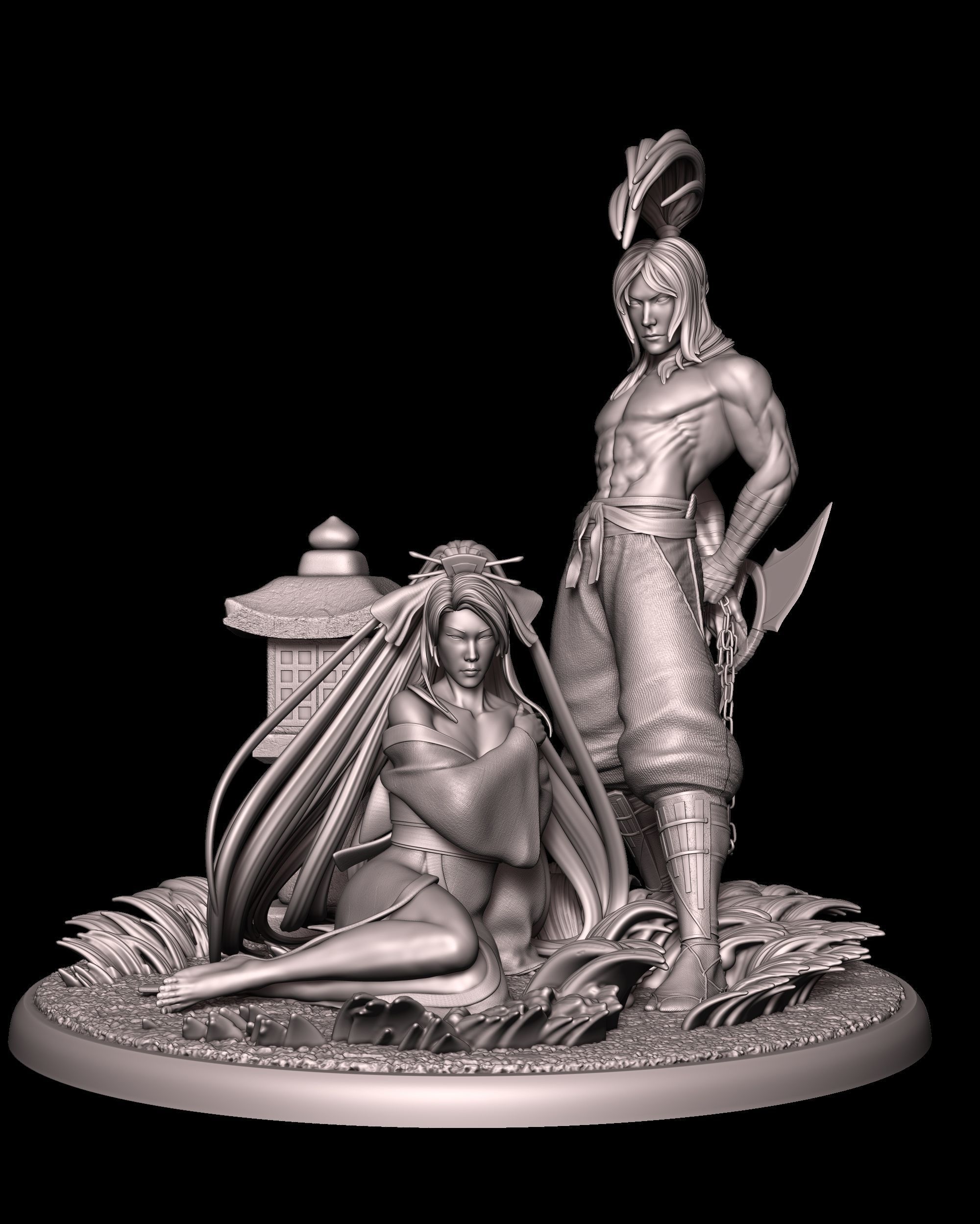 Samurai showdown Basara 3D model 3D printable | CGTrader