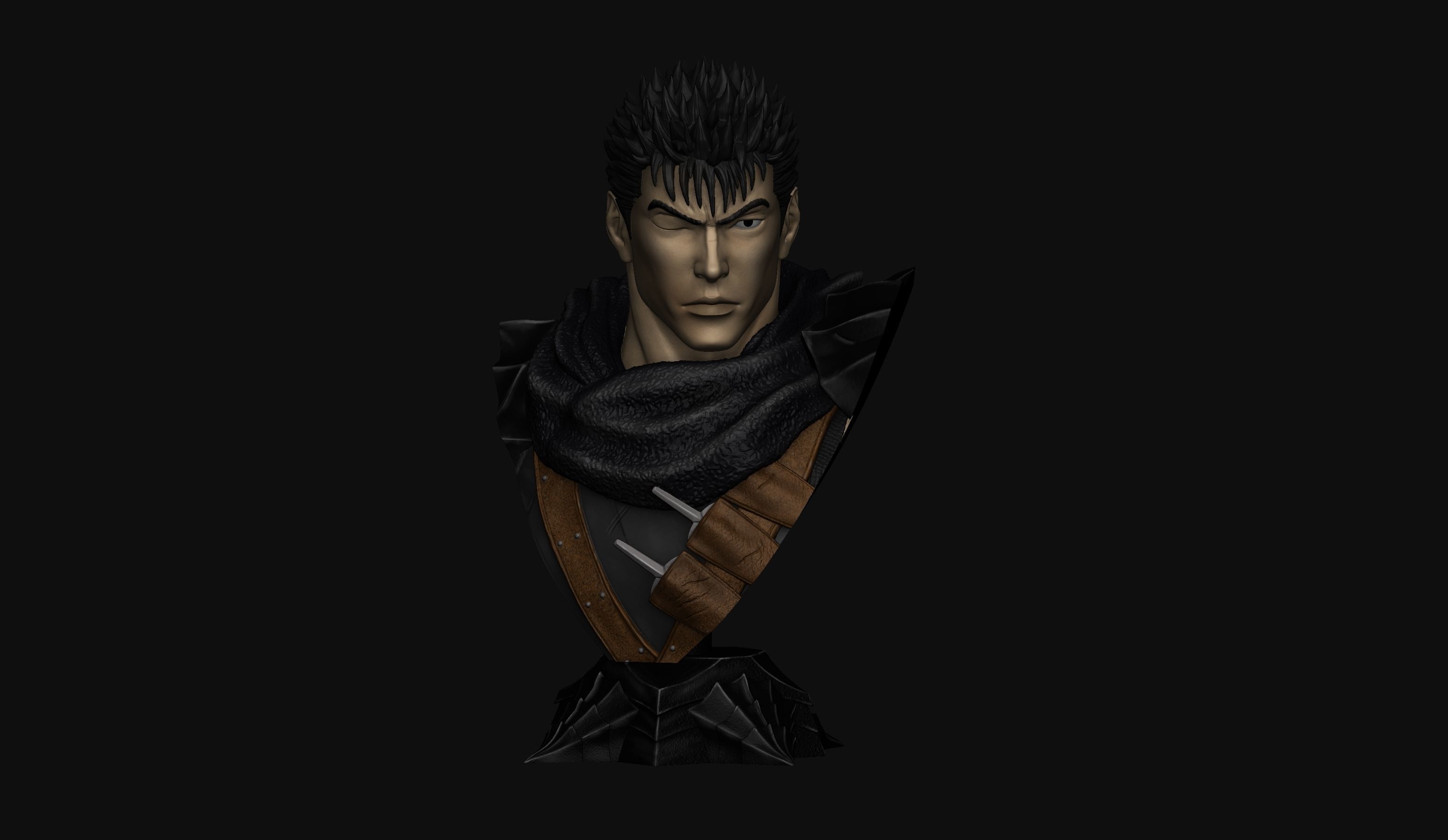 Guts - Berserk 3D model 3D printable | CGTrader