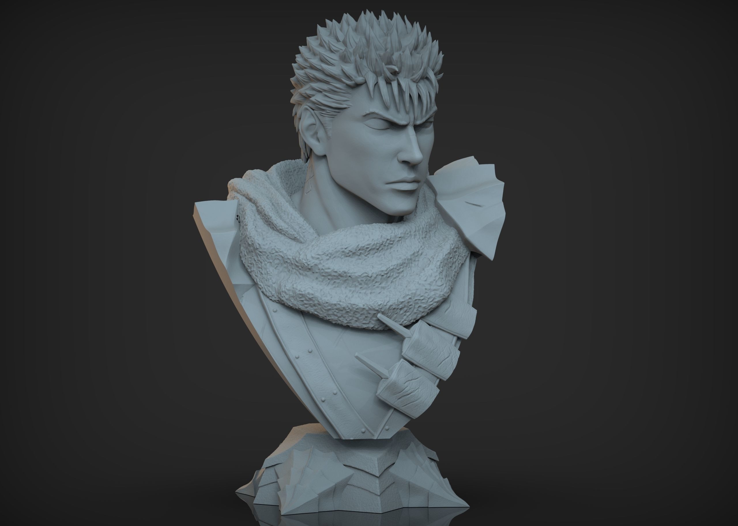 Guts - Berserk 3D model 3D printable | CGTrader