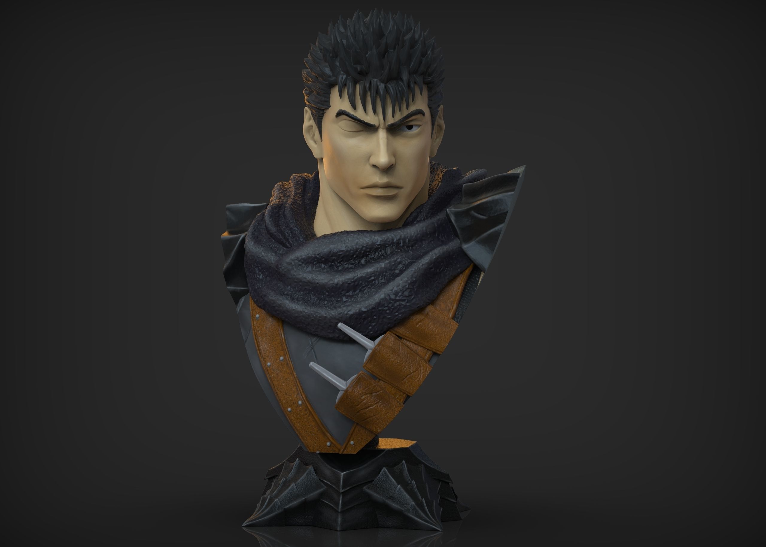Guts - Berserk 3D model 3D printable | CGTrader