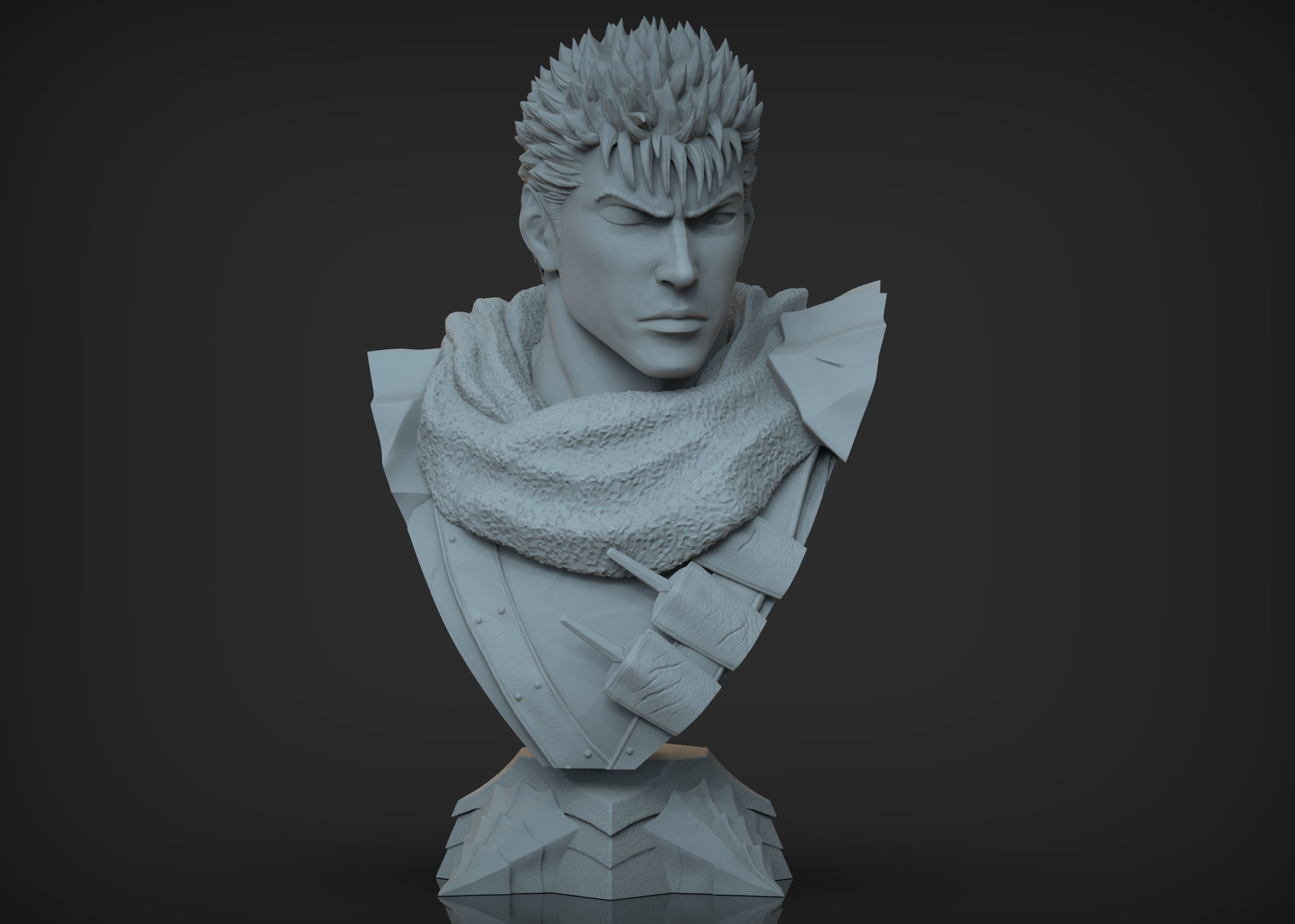 Guts - Berserk 3D model 3D printable | CGTrader